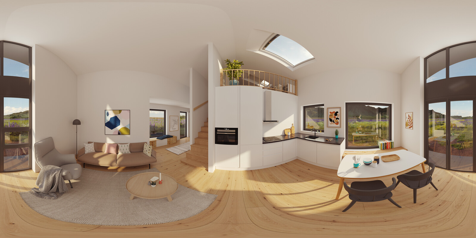 WaveFunction VR - 360º Render Archviz Tours