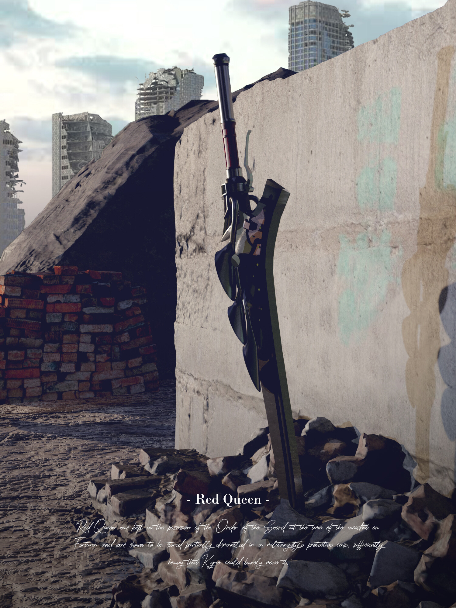 ArtStation - Red Queen - Devil May Cry 5