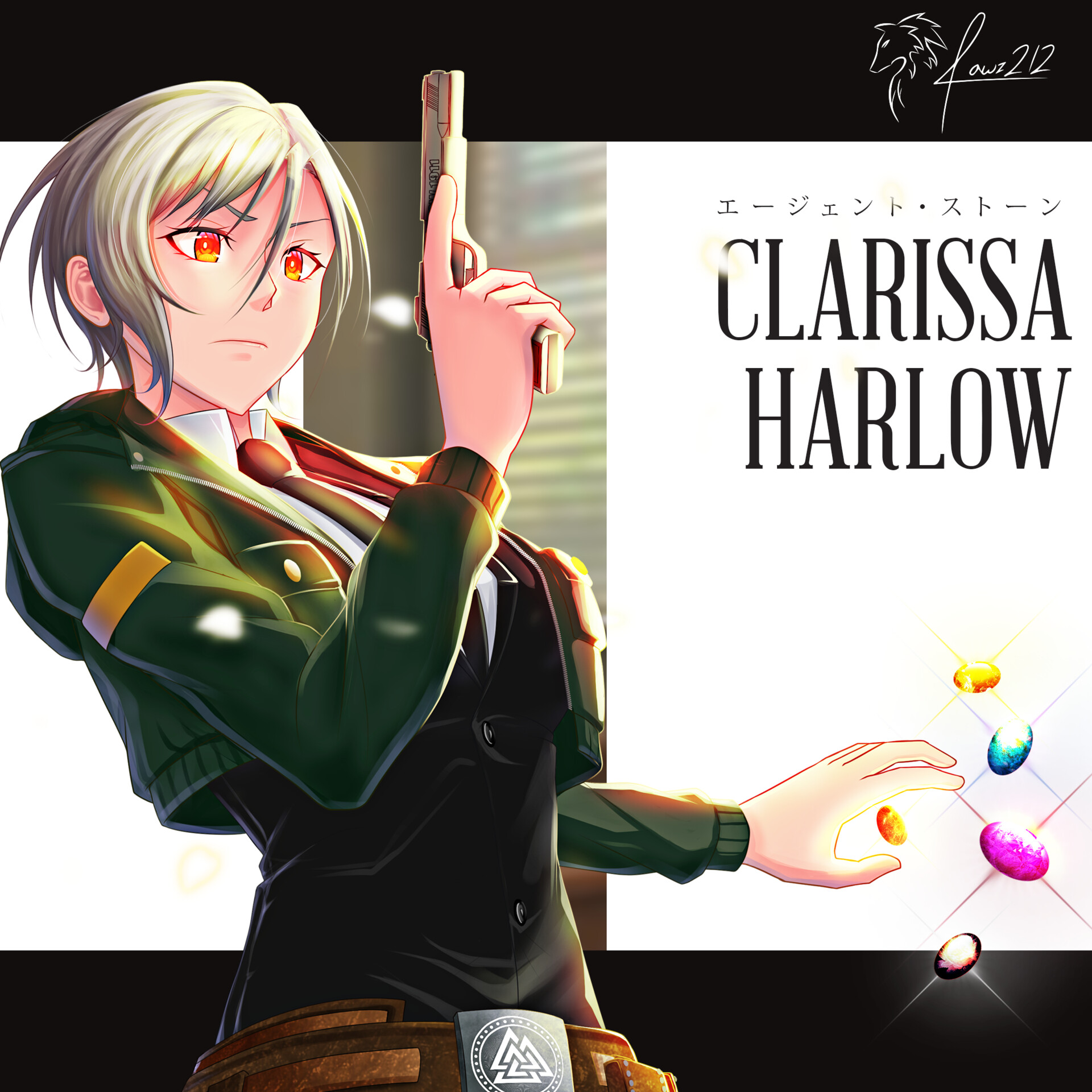 ArtStation - Clarissa Harlow, Agent Stone