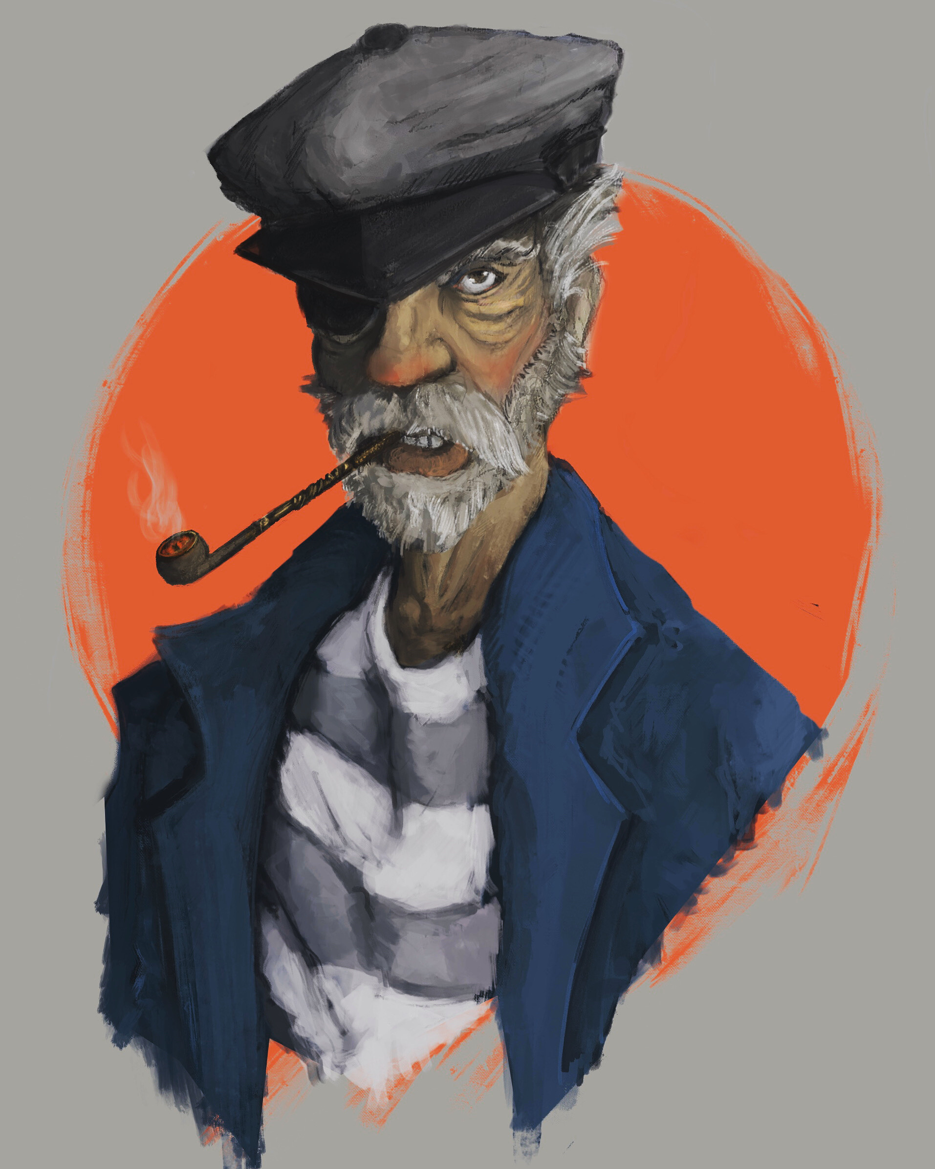 ArtStation - Late Night Sailor Study