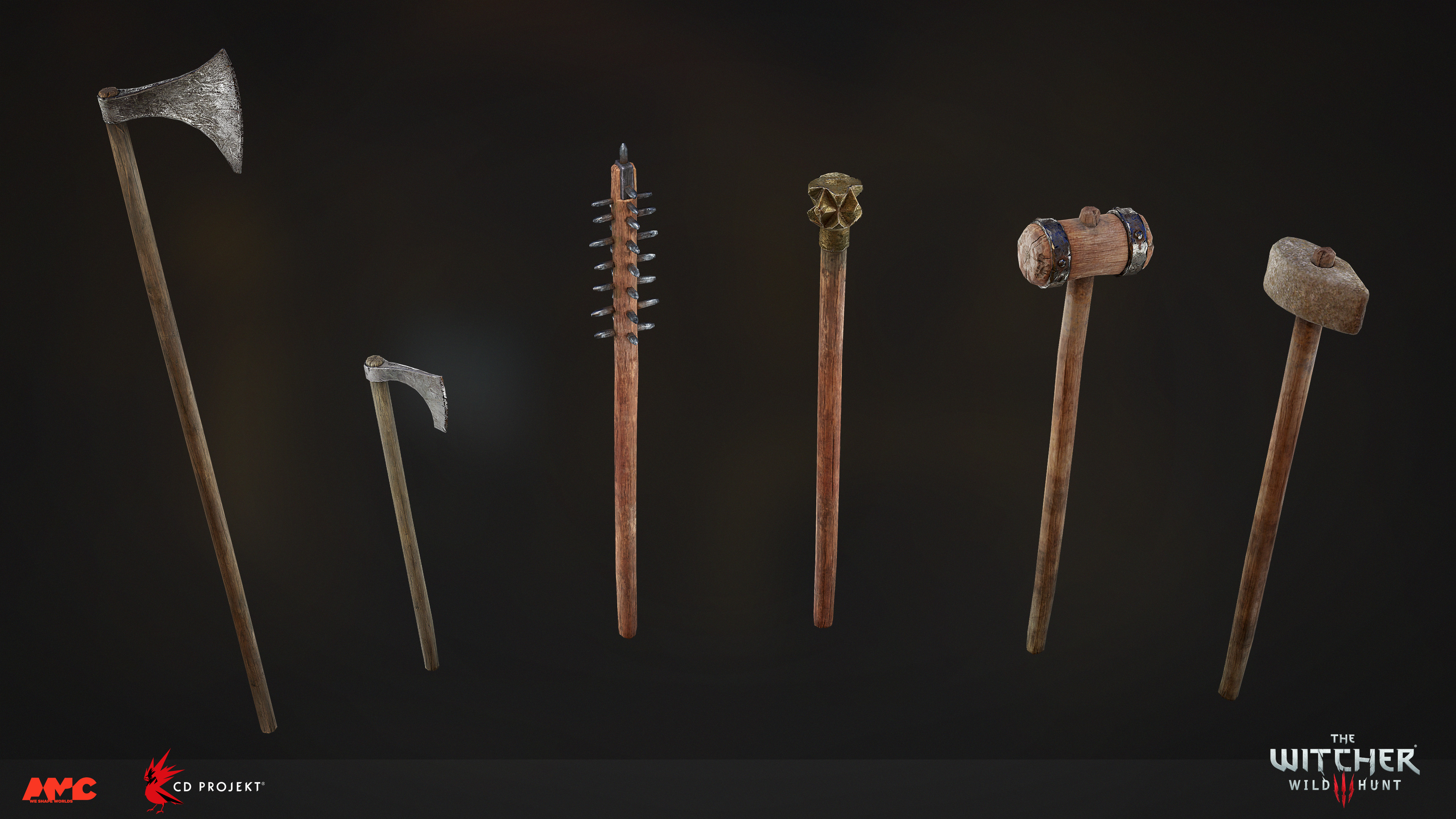 AMC Studio - Witcher 3 - Weapons