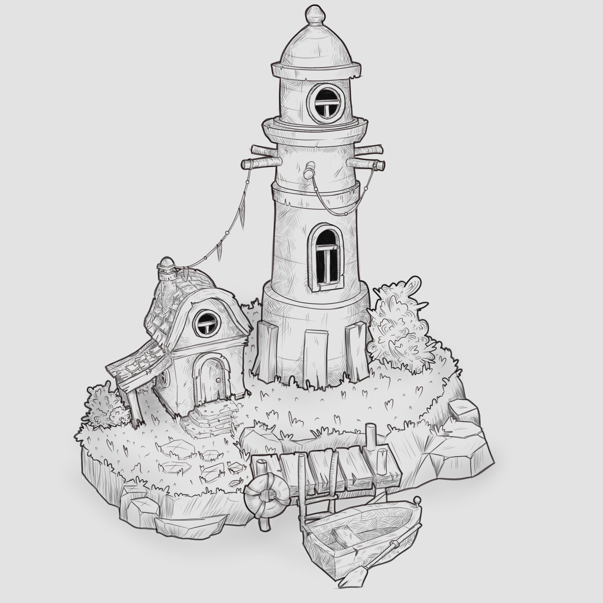 ArtStation - Lighthouse