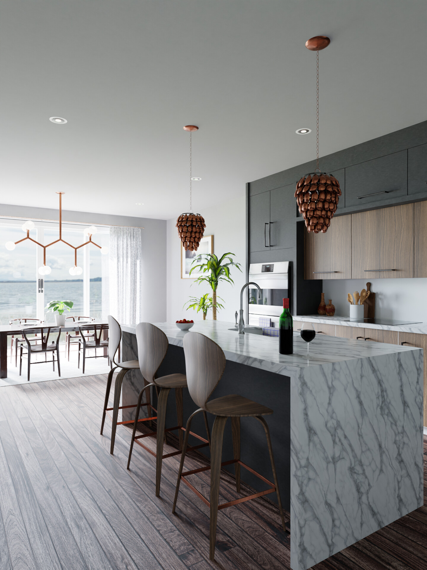 ArtStation - Archviz: Modern Kitchen