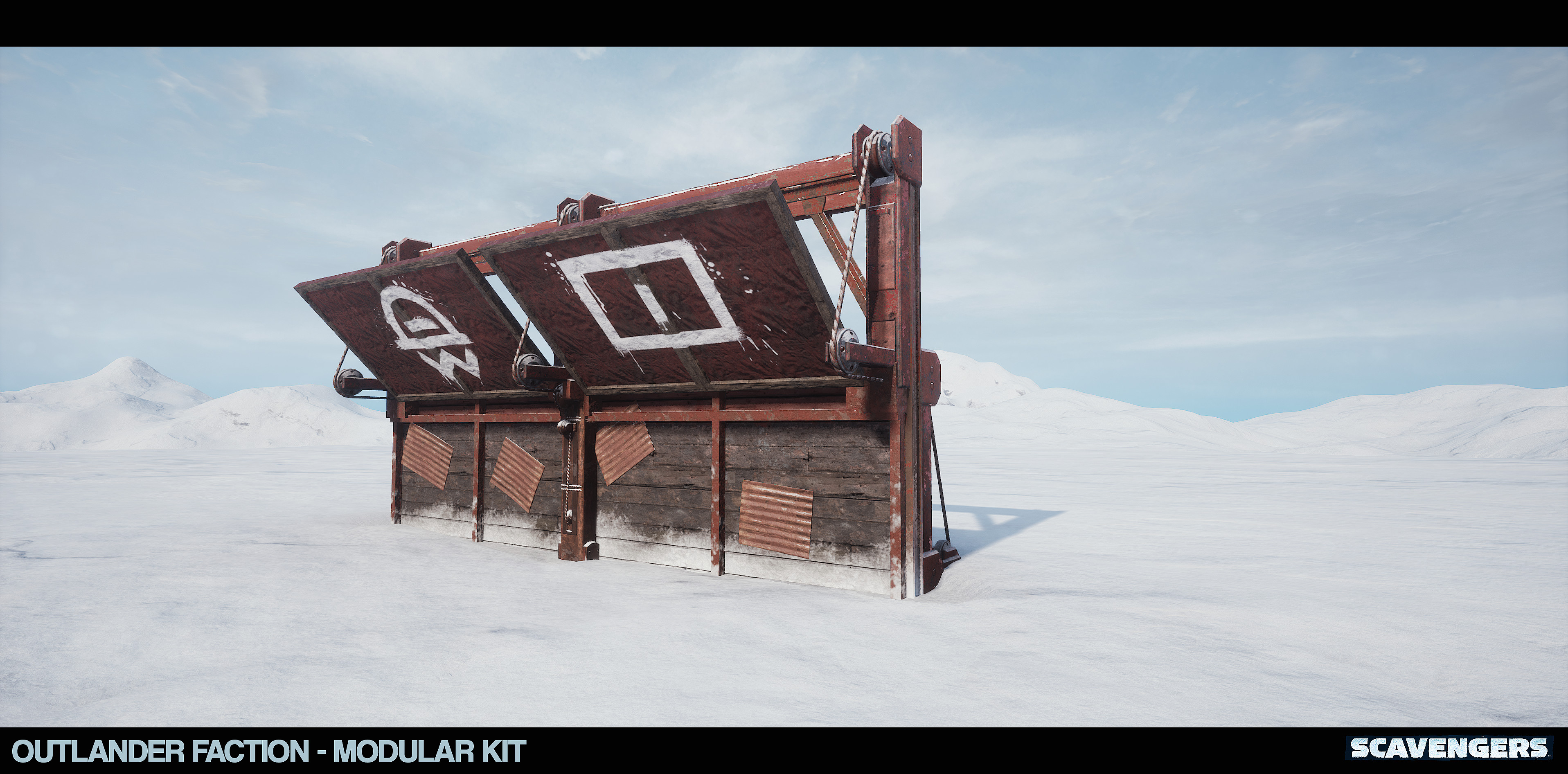 Mark Linington - Scavengers - Outlander Faction - Modular Kit