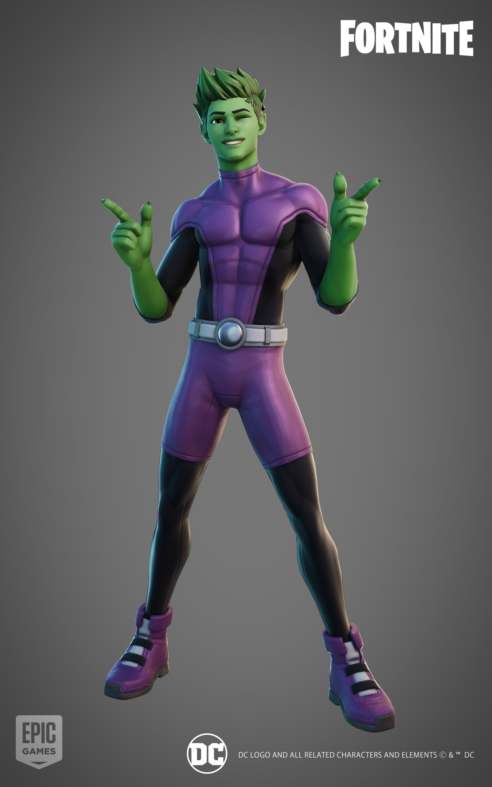Emily Solomon - Fortnite | Beast Boy Skin
