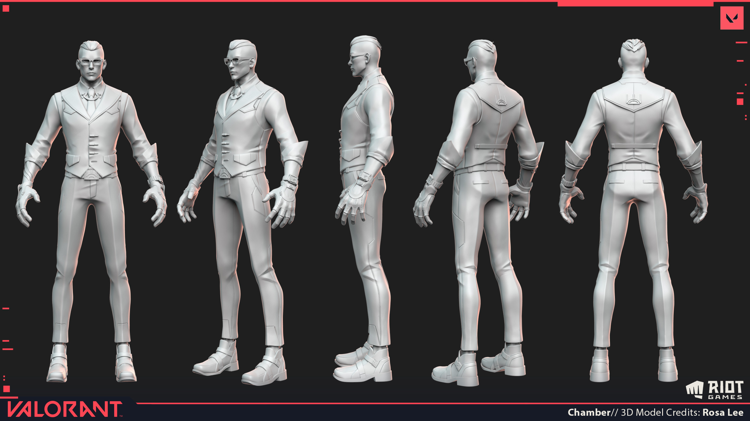 Rosa Lee - Valorant- Chamber