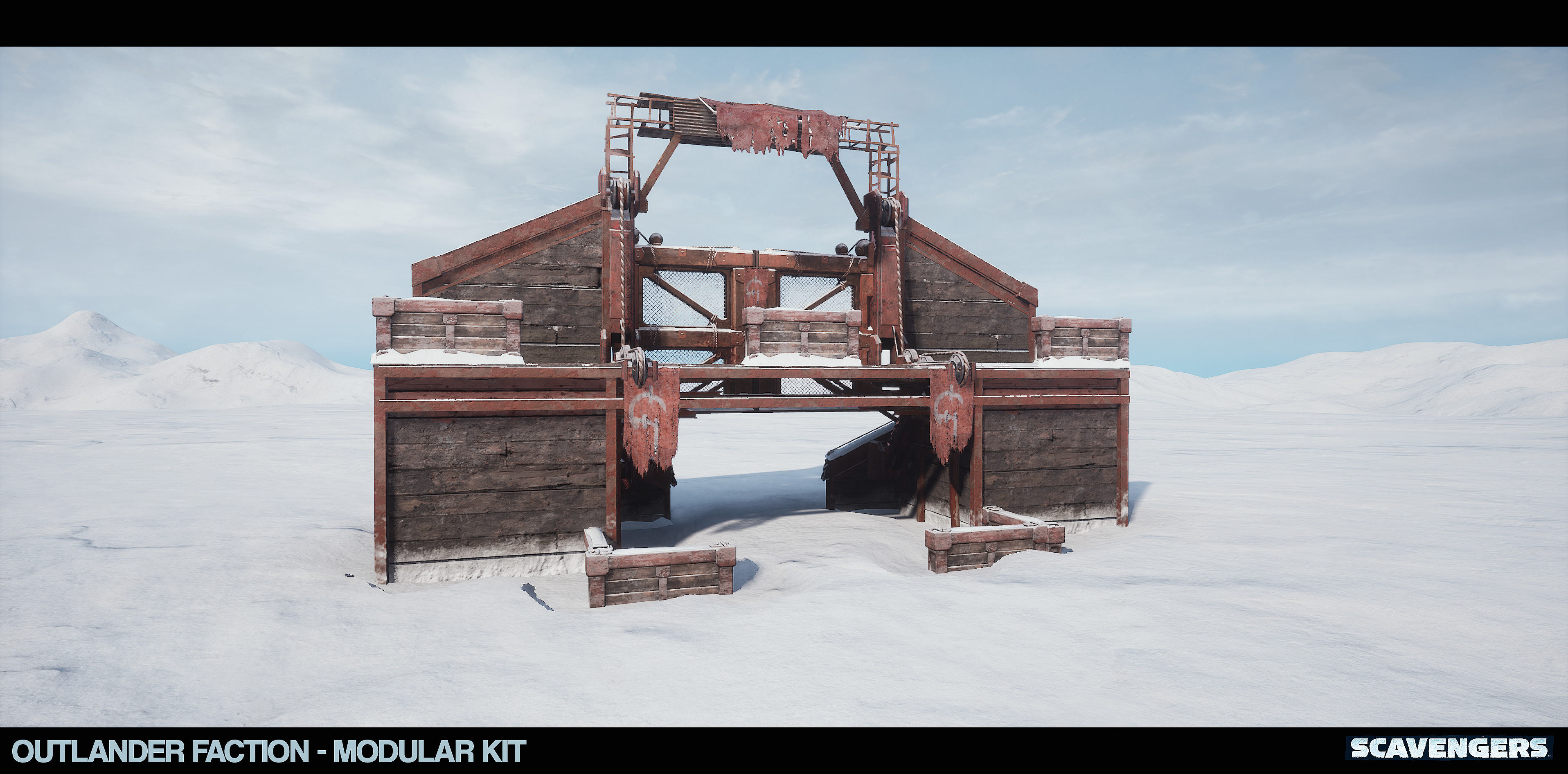 Mark Linington - Scavengers - Outlander Faction - Modular Kit