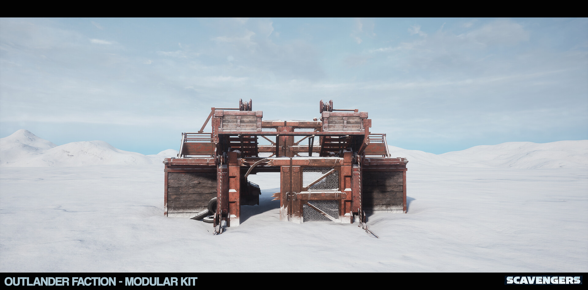 ArtStation - Scavengers - Outlander Faction - Modular Kit