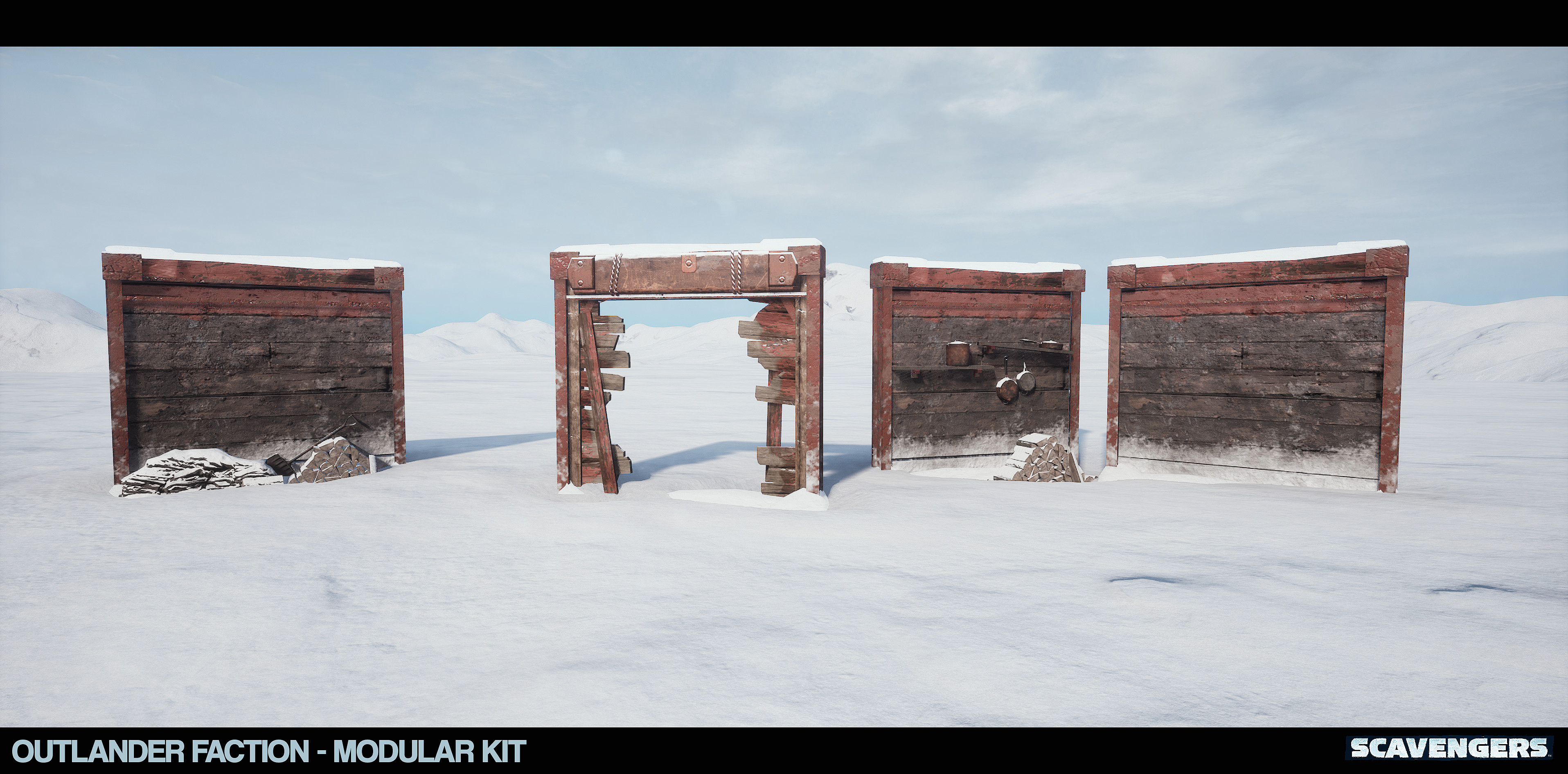 Mark Linington - Scavengers - Outlander Faction - Modular Kit