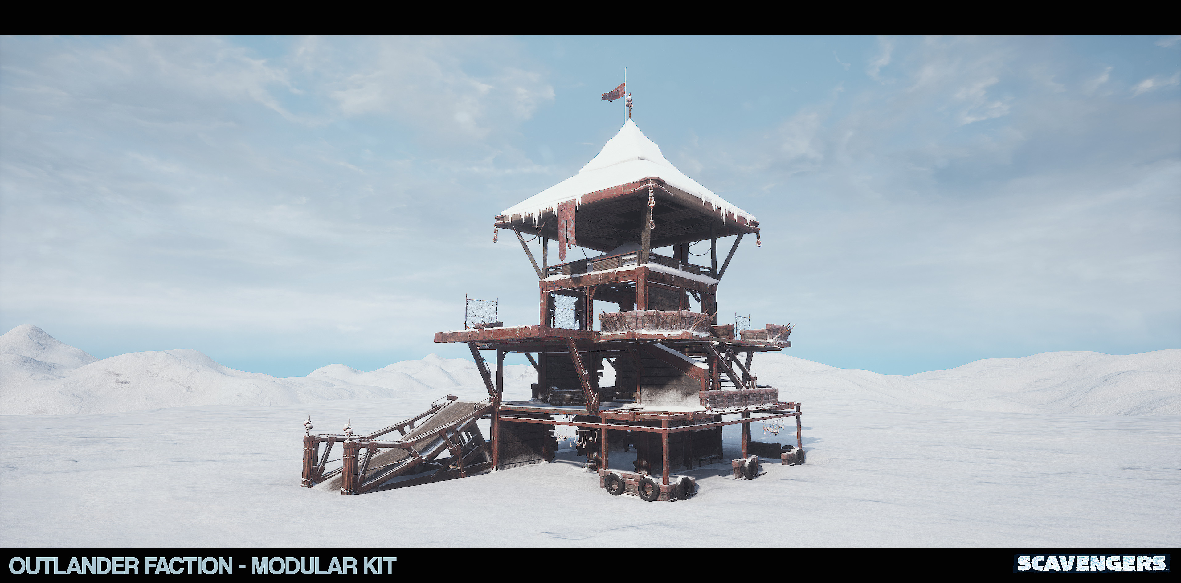 Mark Linington - Scavengers - Outlander Faction - Modular Kit