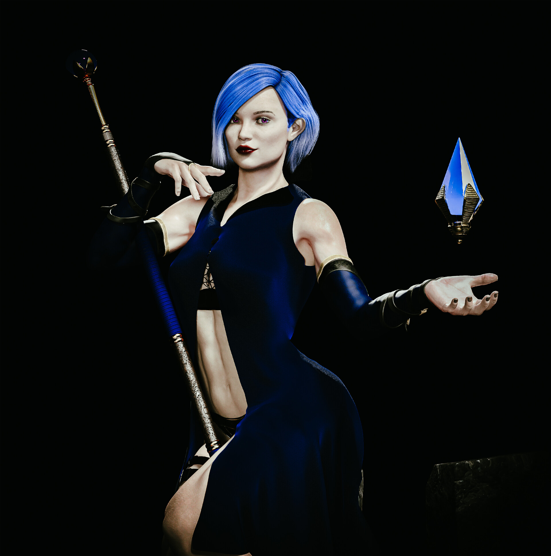 ArtStation - Lyra with Crystal