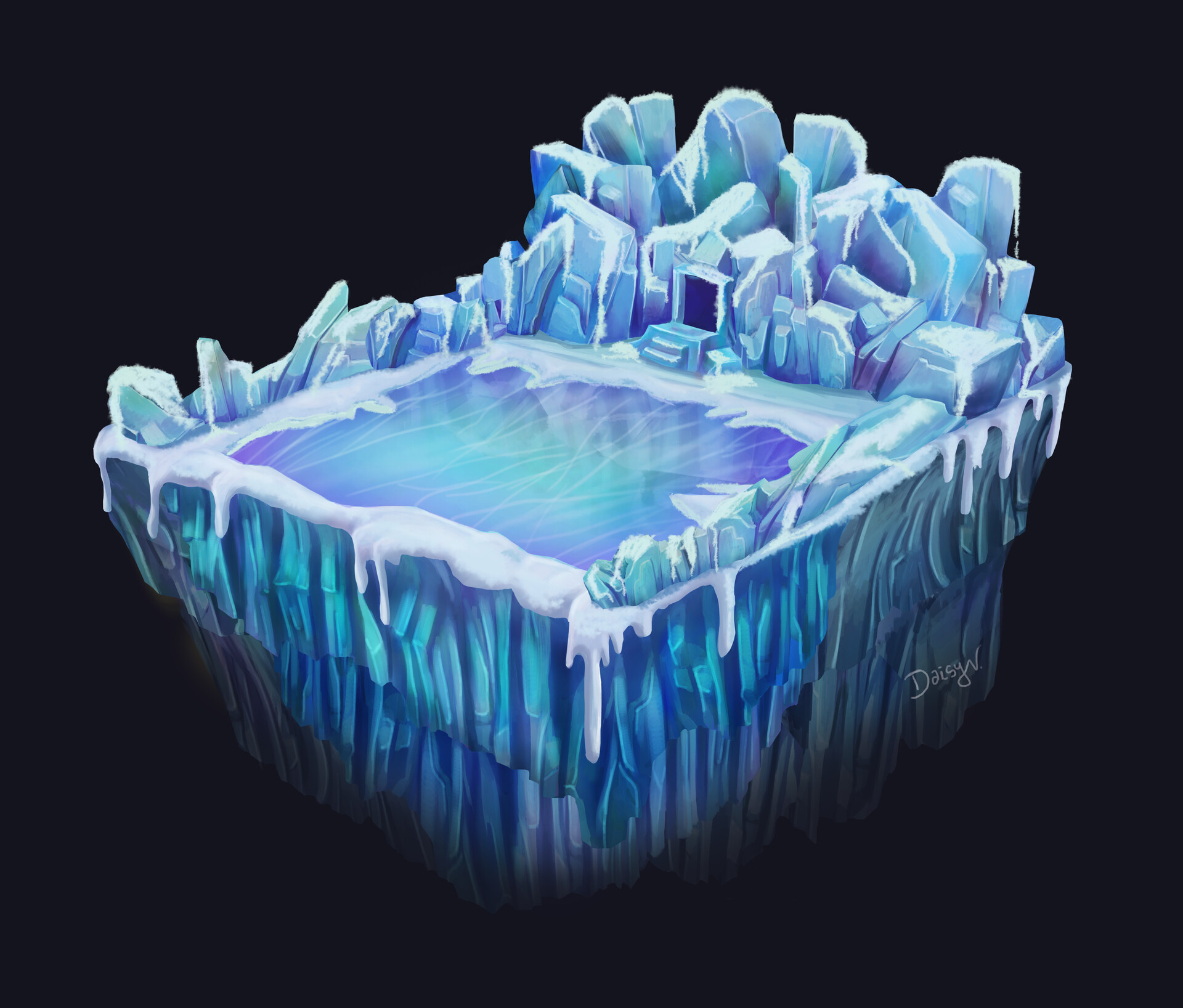 ArtStation - Ice Island