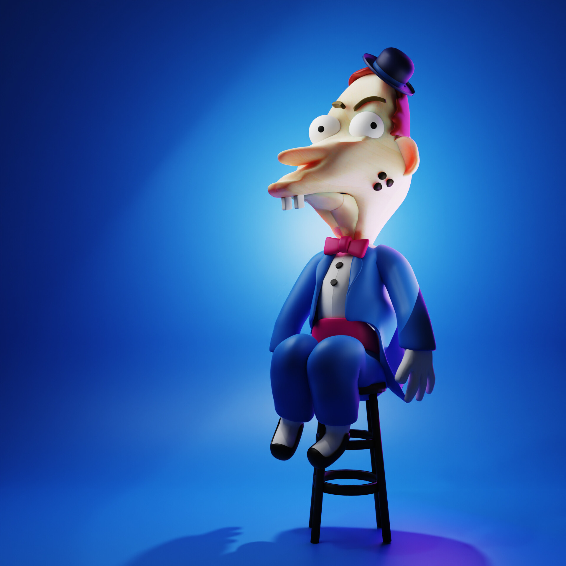 ArtStation - Gabo from the Simpsons