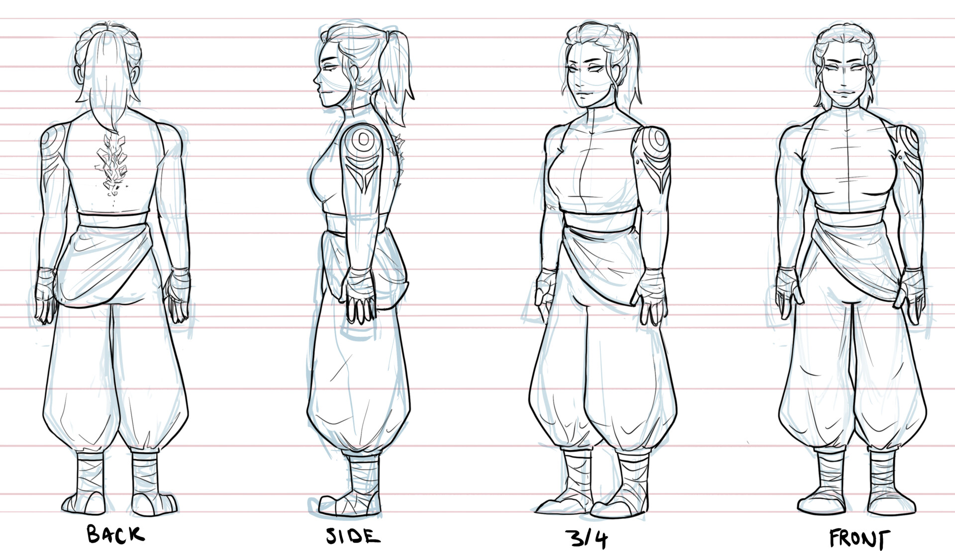 ArtStation - Advanced Character Design Classwork