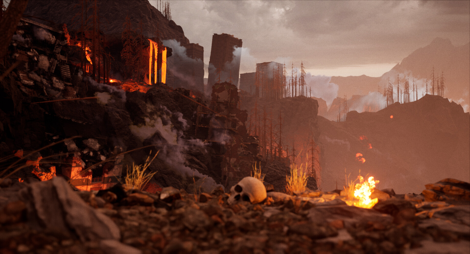 ArtStation - Collapsing City