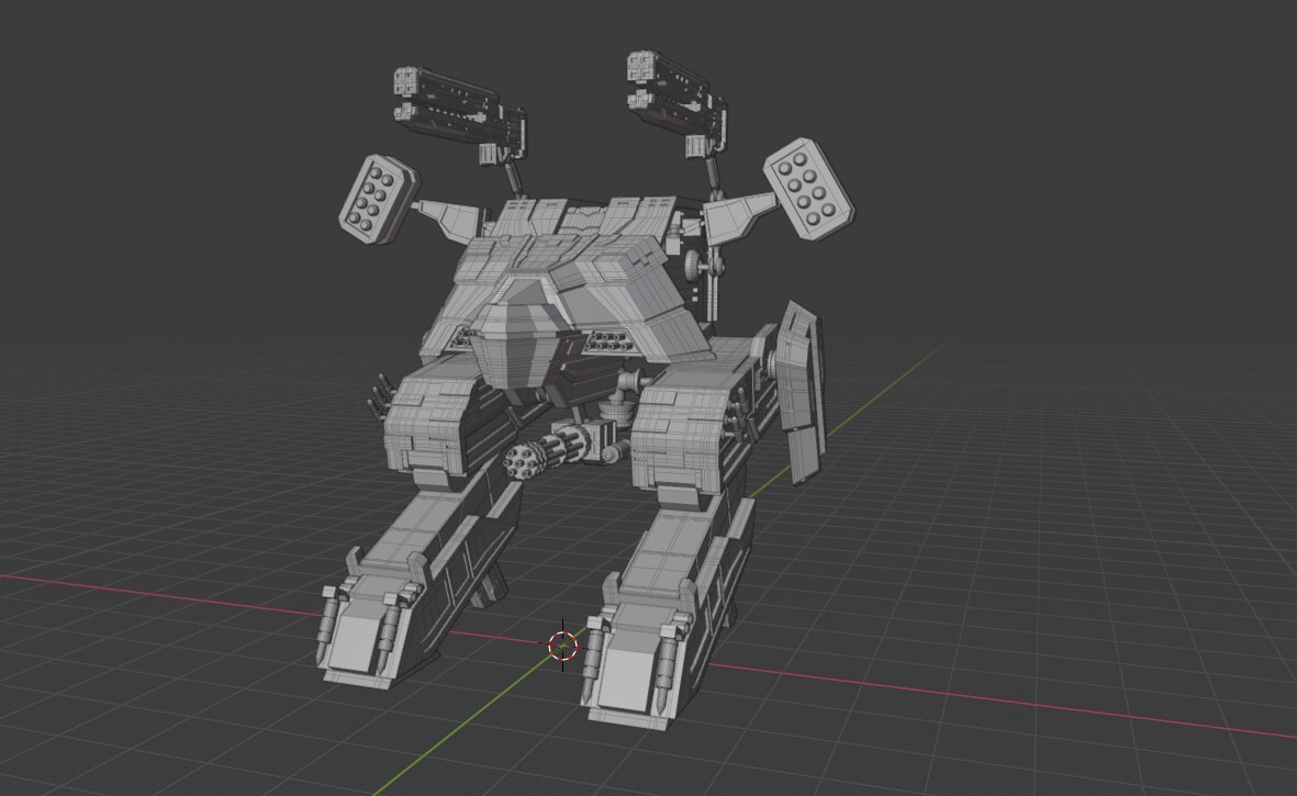 Fandy Ahmad Zaki - Black War Mech