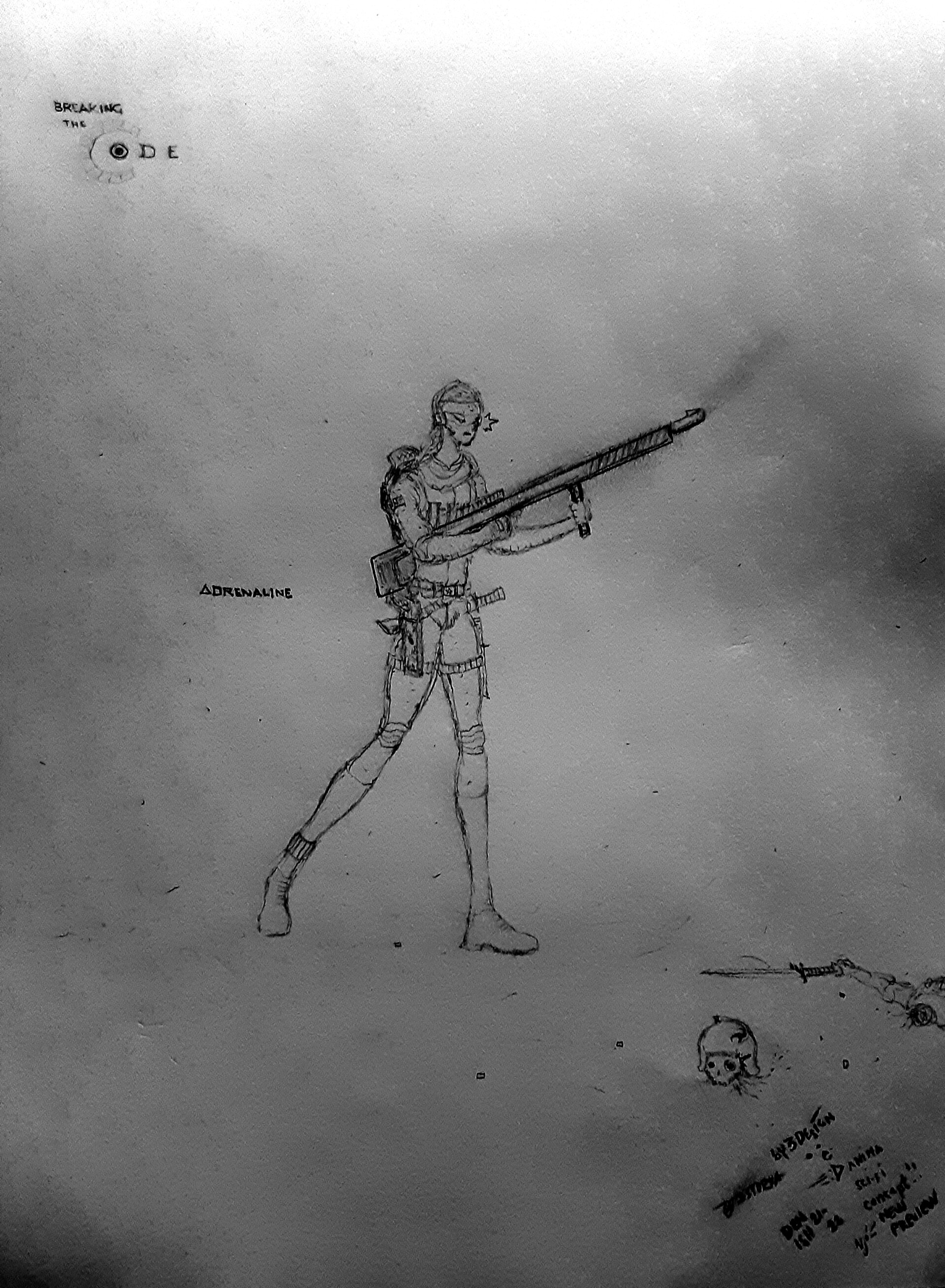 ArtStation - Breaking the c de••• • featuring Adrenaline concept sci-fi ...