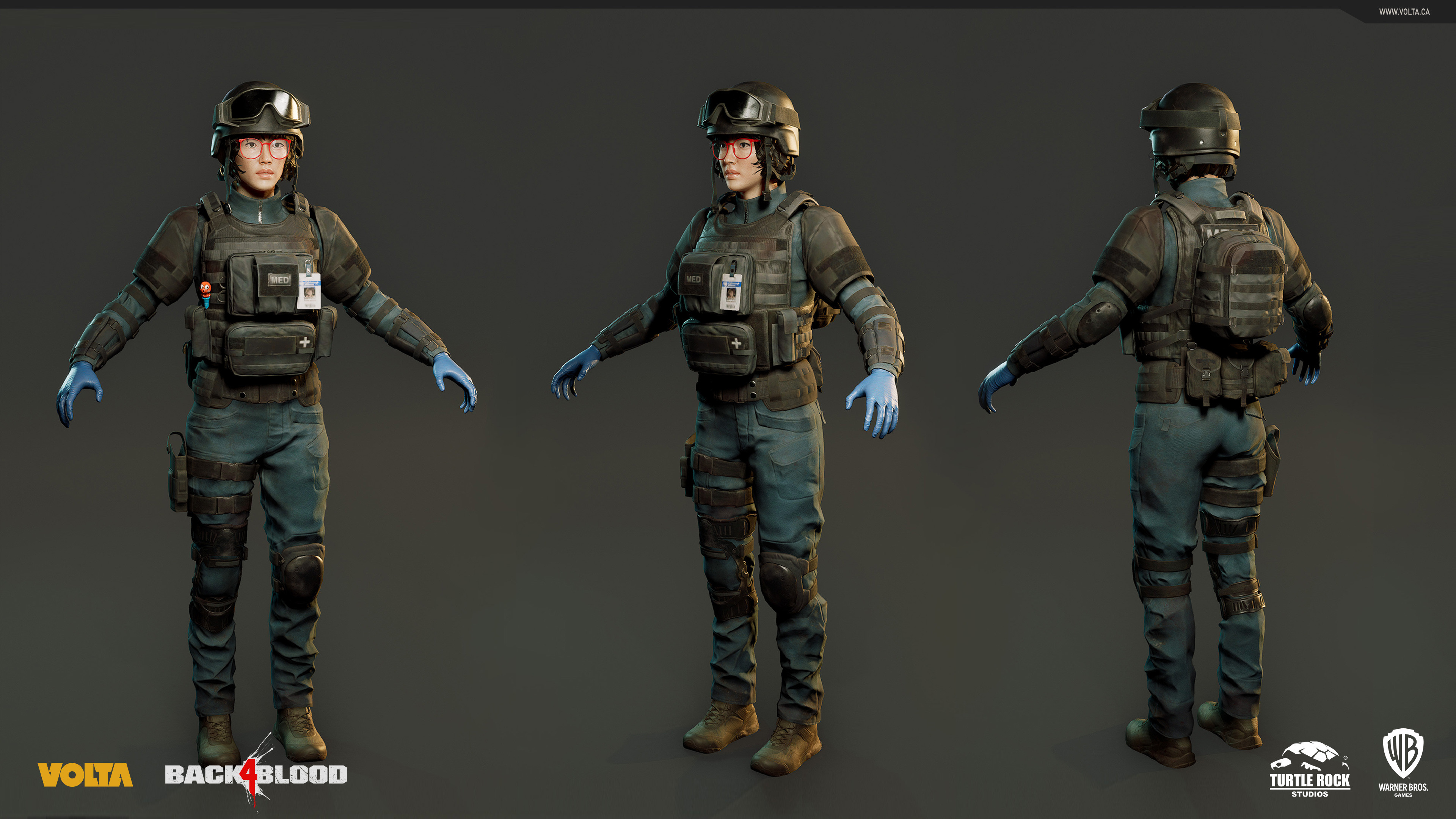 VOLTA - Back 4 Blood - Doc Character Skins