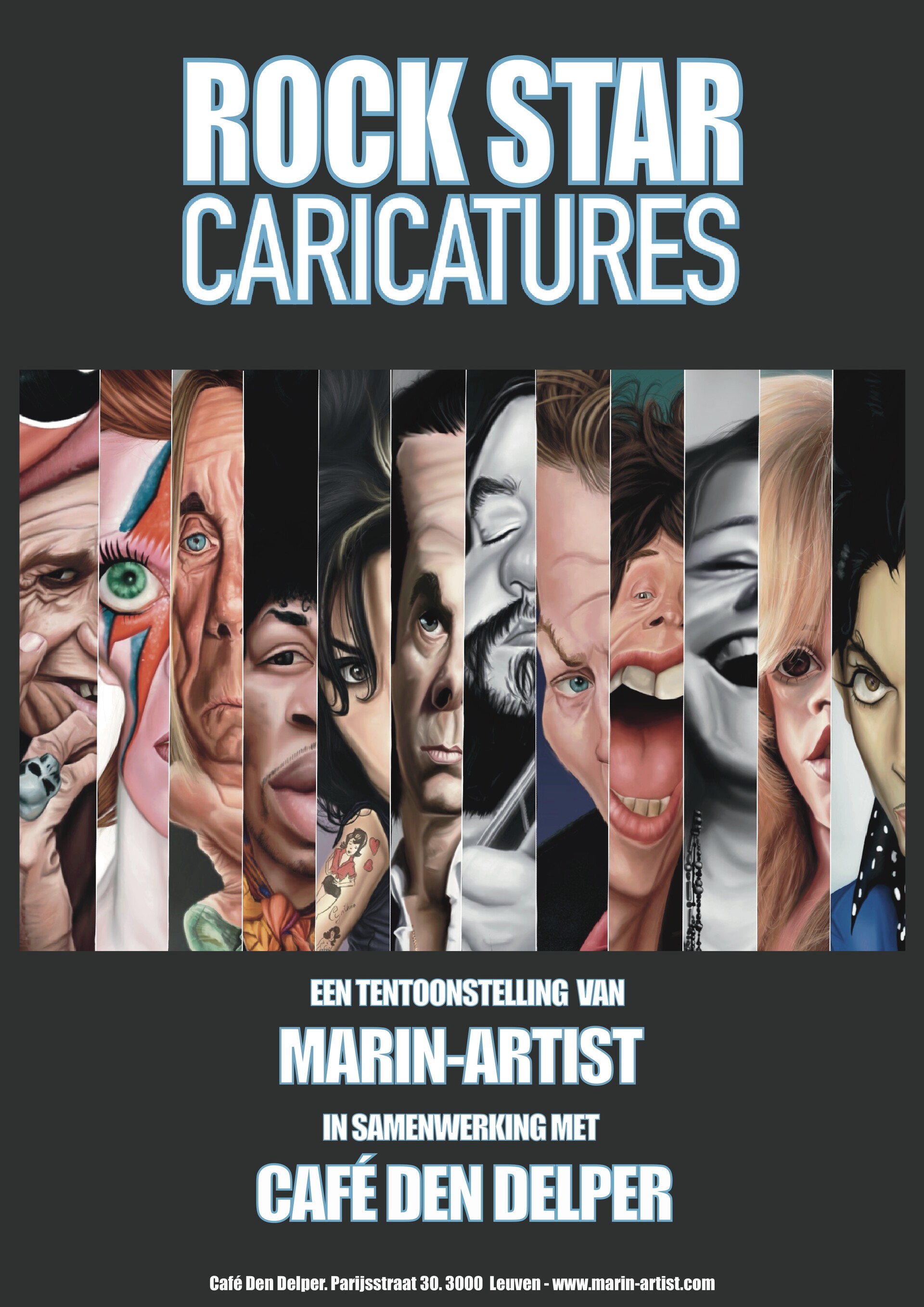 ArtStation - ROCK STAR CARICATURES