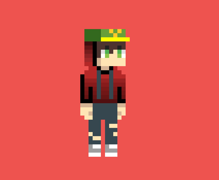 ArtStation - Another Minecraft Pixel art Portrait