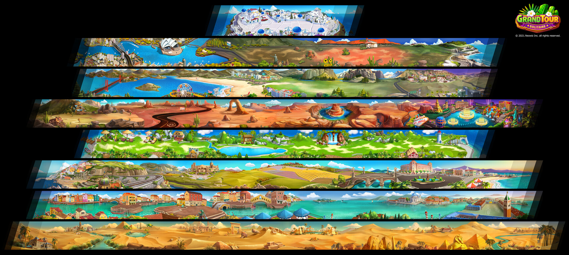 ArtStation - World map art (Grand tour 2021)