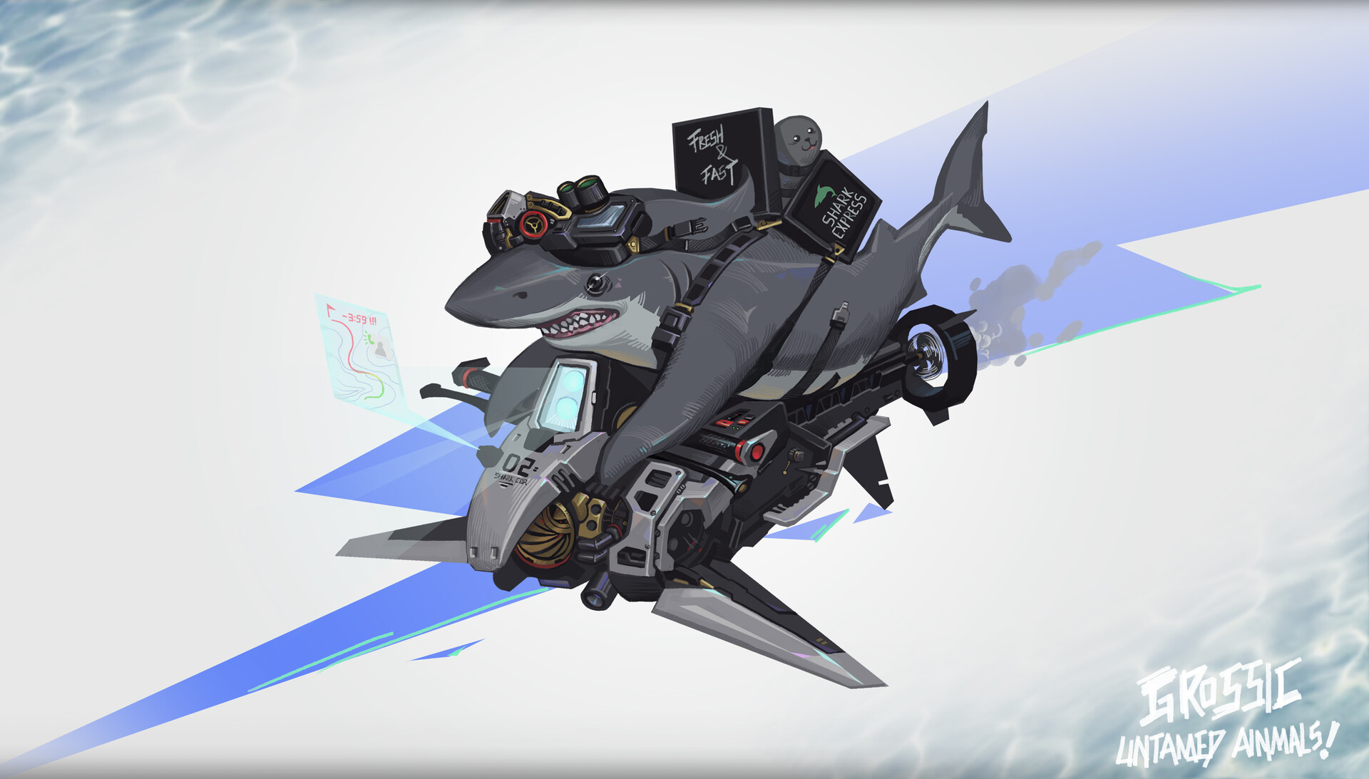 ArtStation - Shark Express