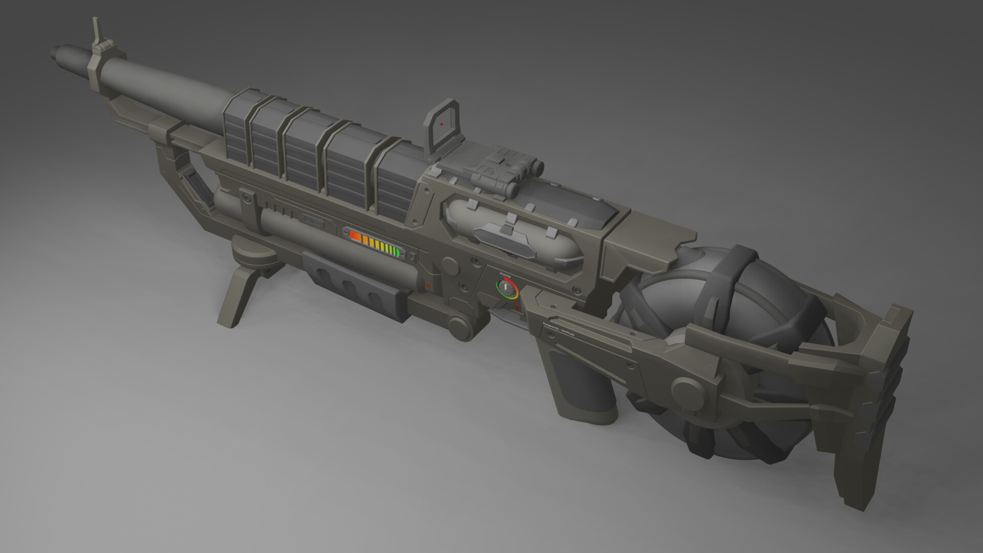 ArtStation - Experimental Plasma Gun