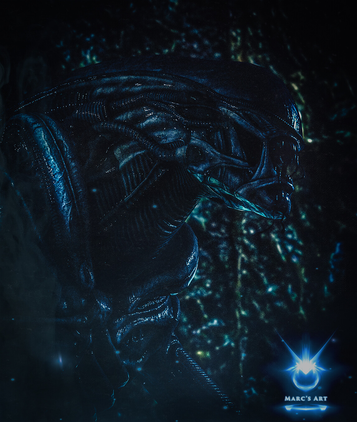 ArtStation - MA Xenomorph Fan Art