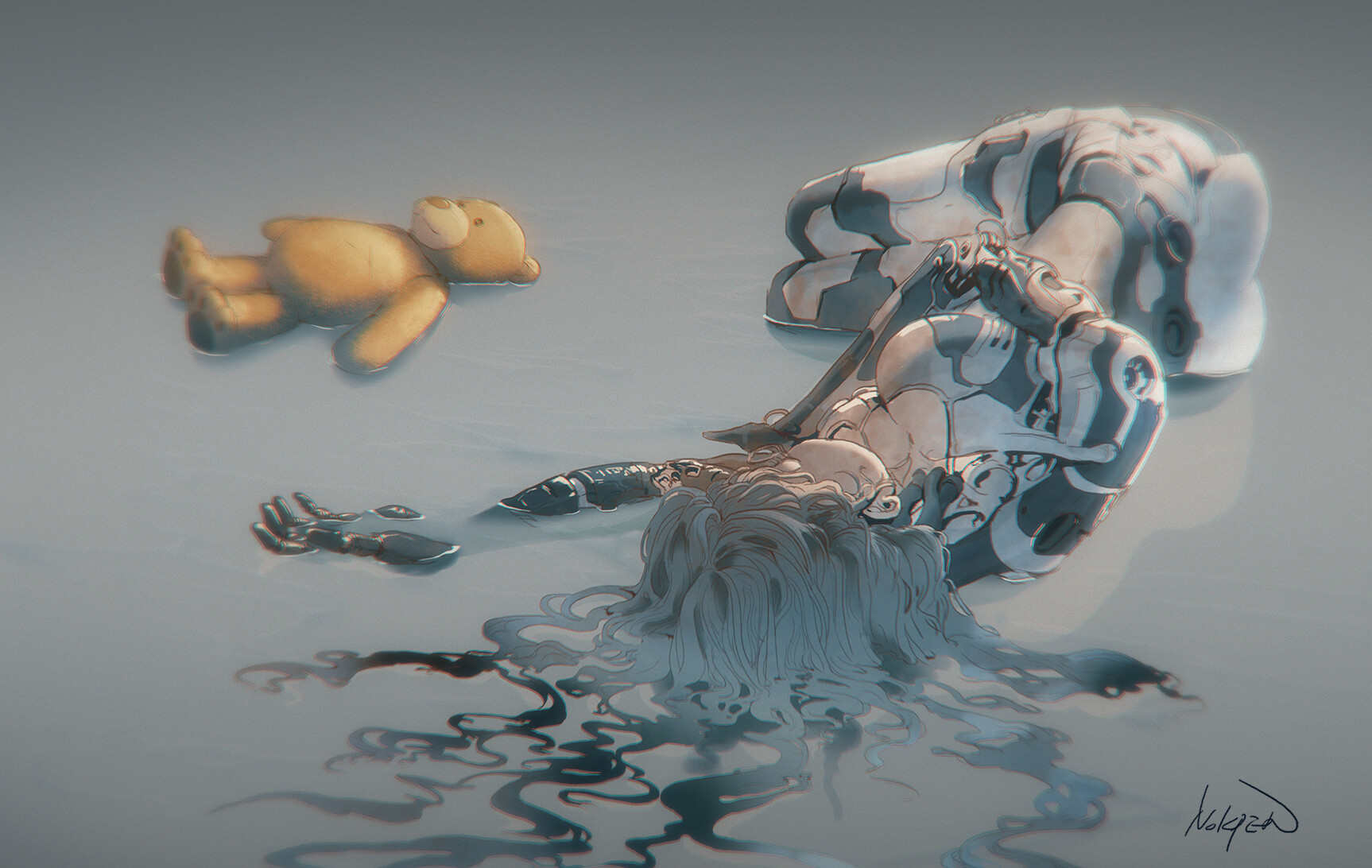 ArtStation - mecha girl 2