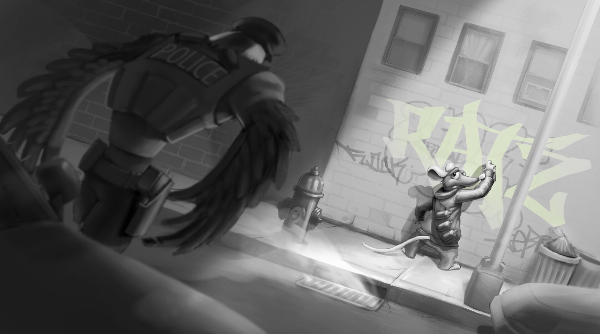 ArtStation - "Ratz" - Visual Development