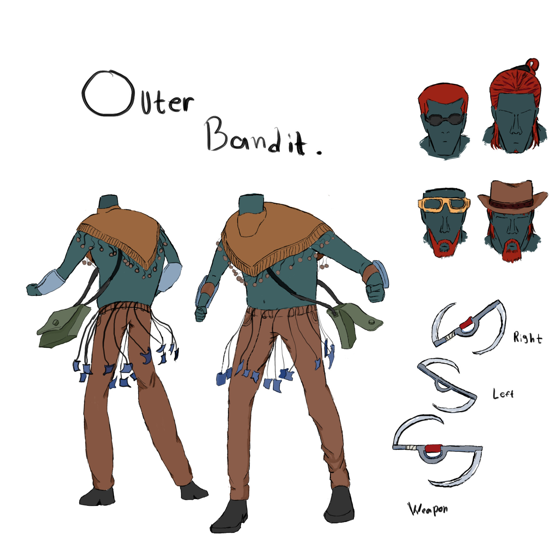 ArtStation - Outer Bandit Concept