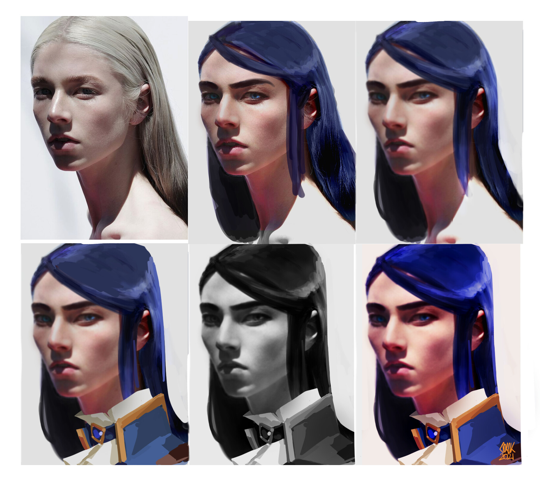 Théo D'hoop - Realistic Arcane characters