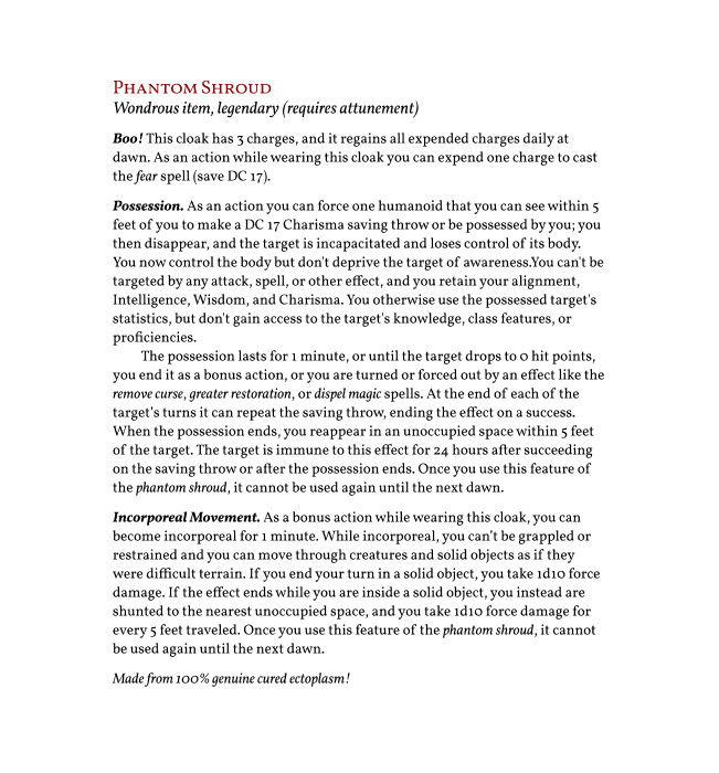 Dungeon Strugglers - Phantom Shroud