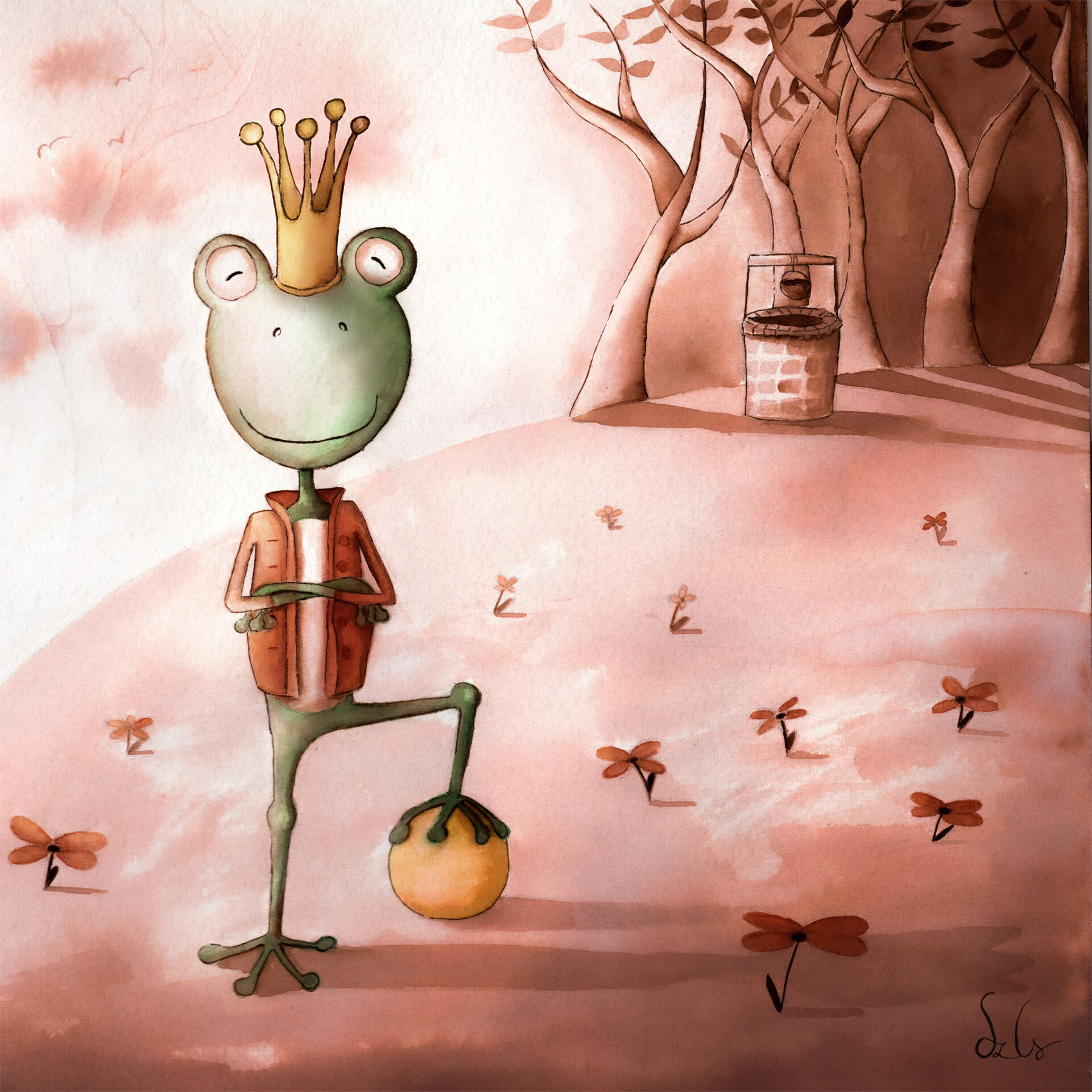 ArtStation - The Frog Prince