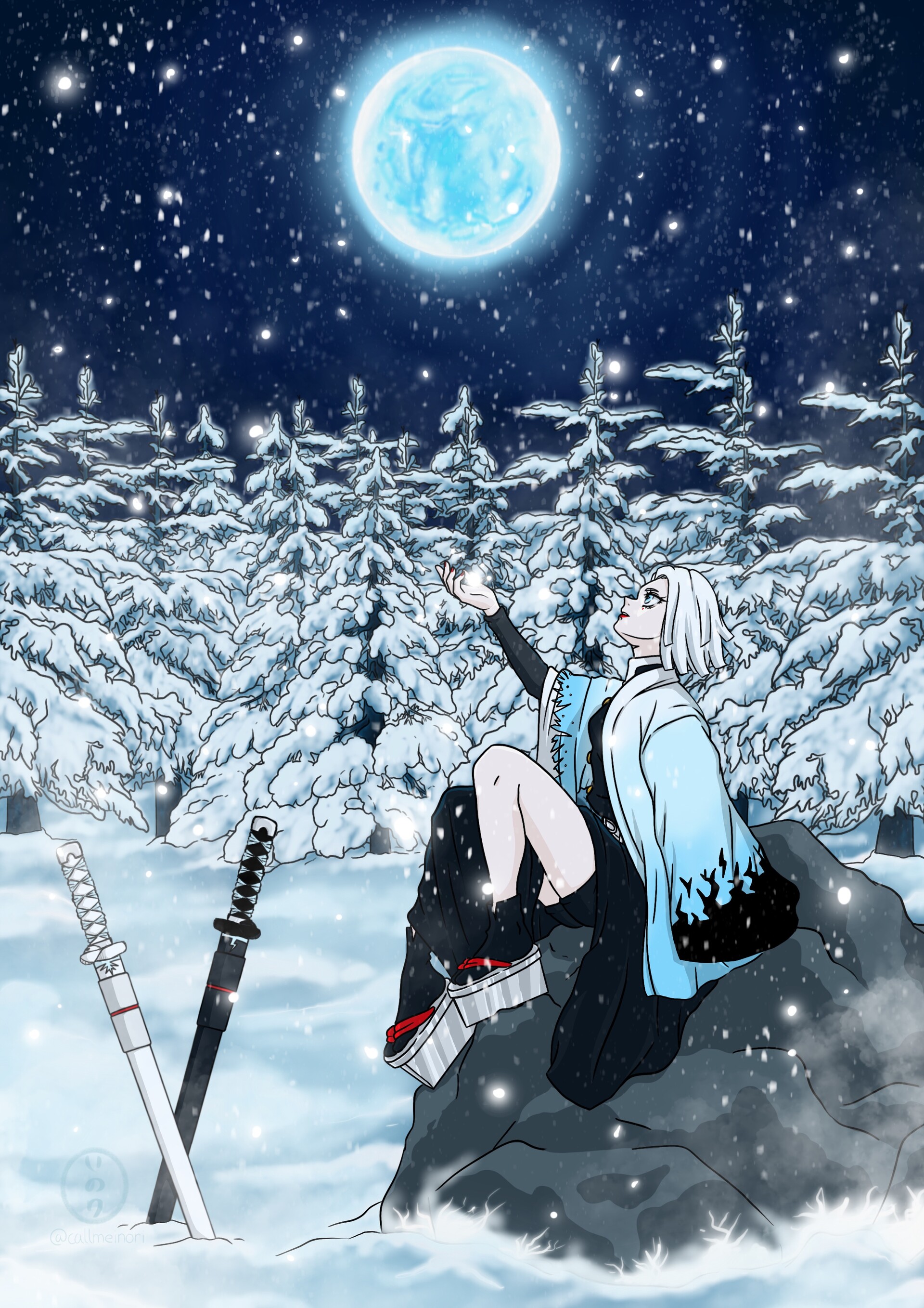 ArtStation - Oc_Demon slayer