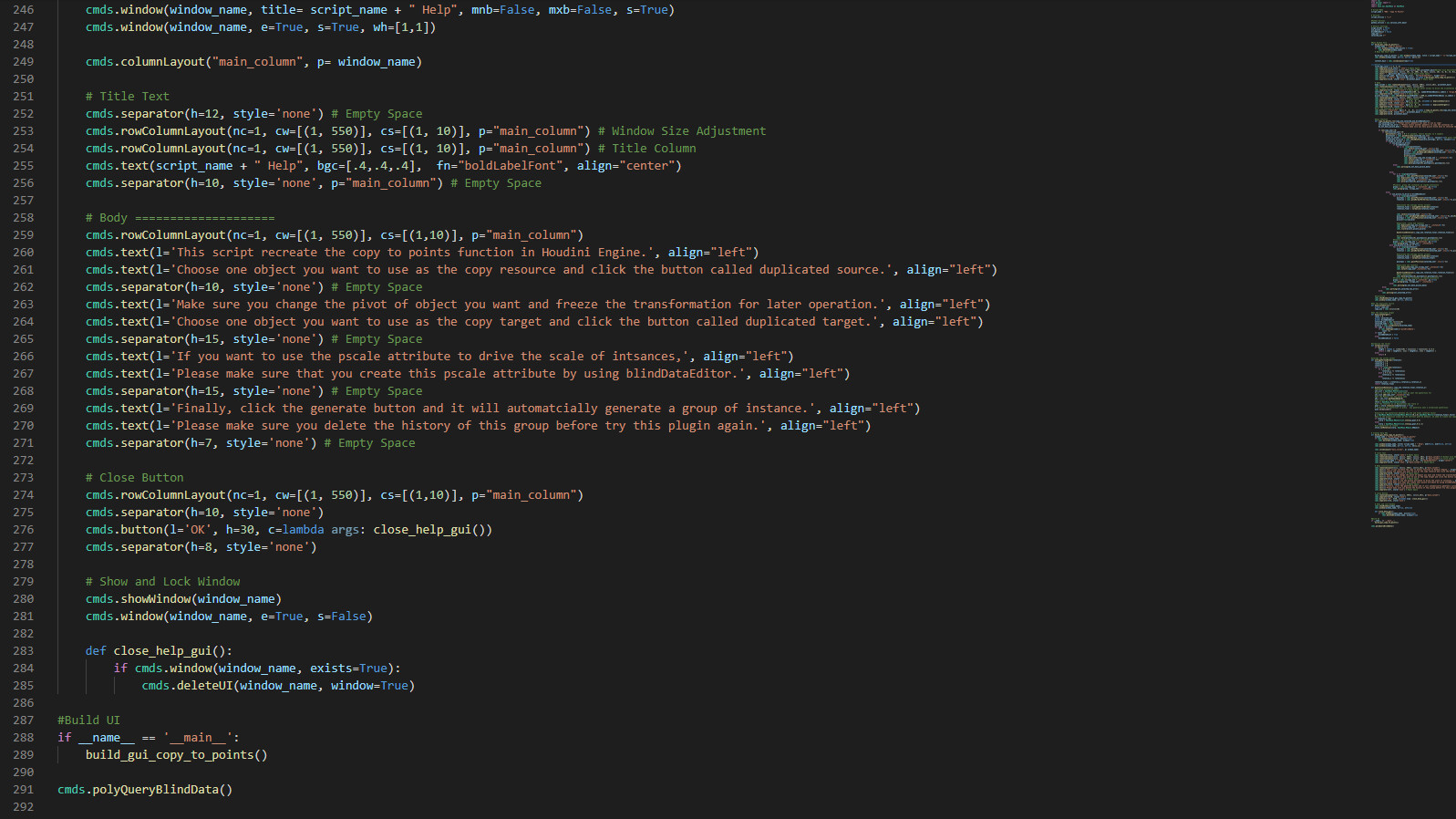Zeshi Chen - Recreate Houdini Copy to points function in Maya by Maya python and OpenMaya API ...