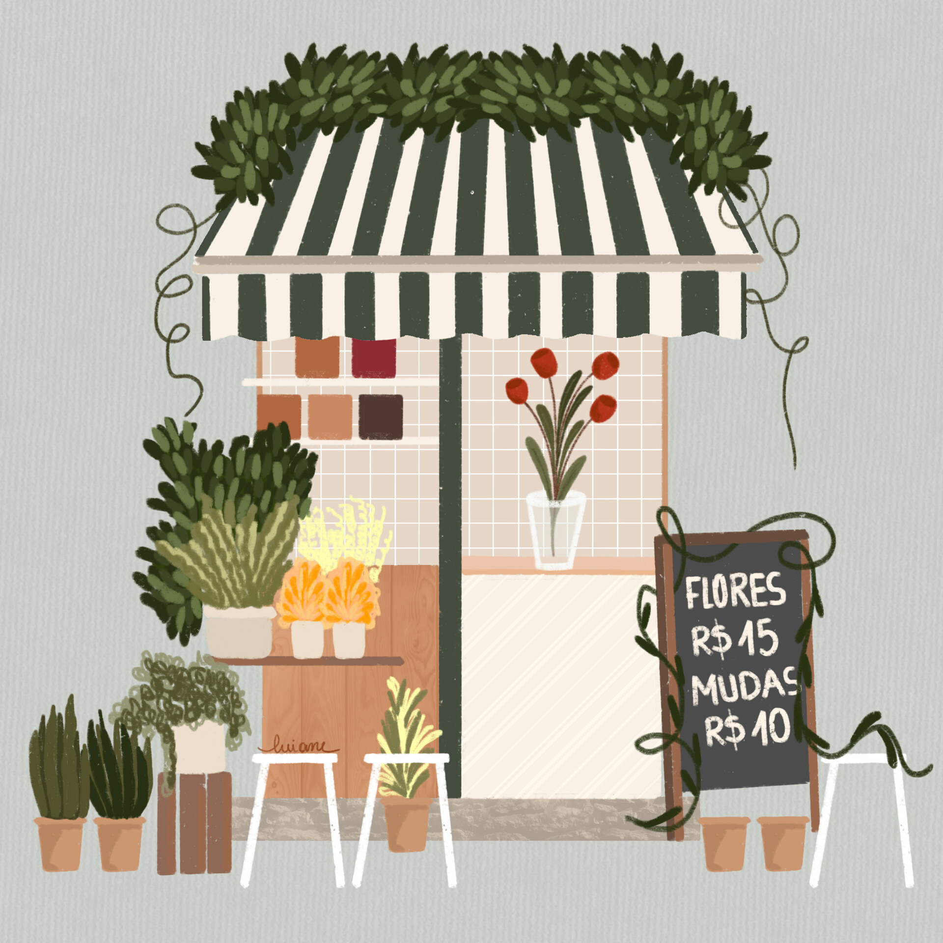 ArtStation - Flower shop