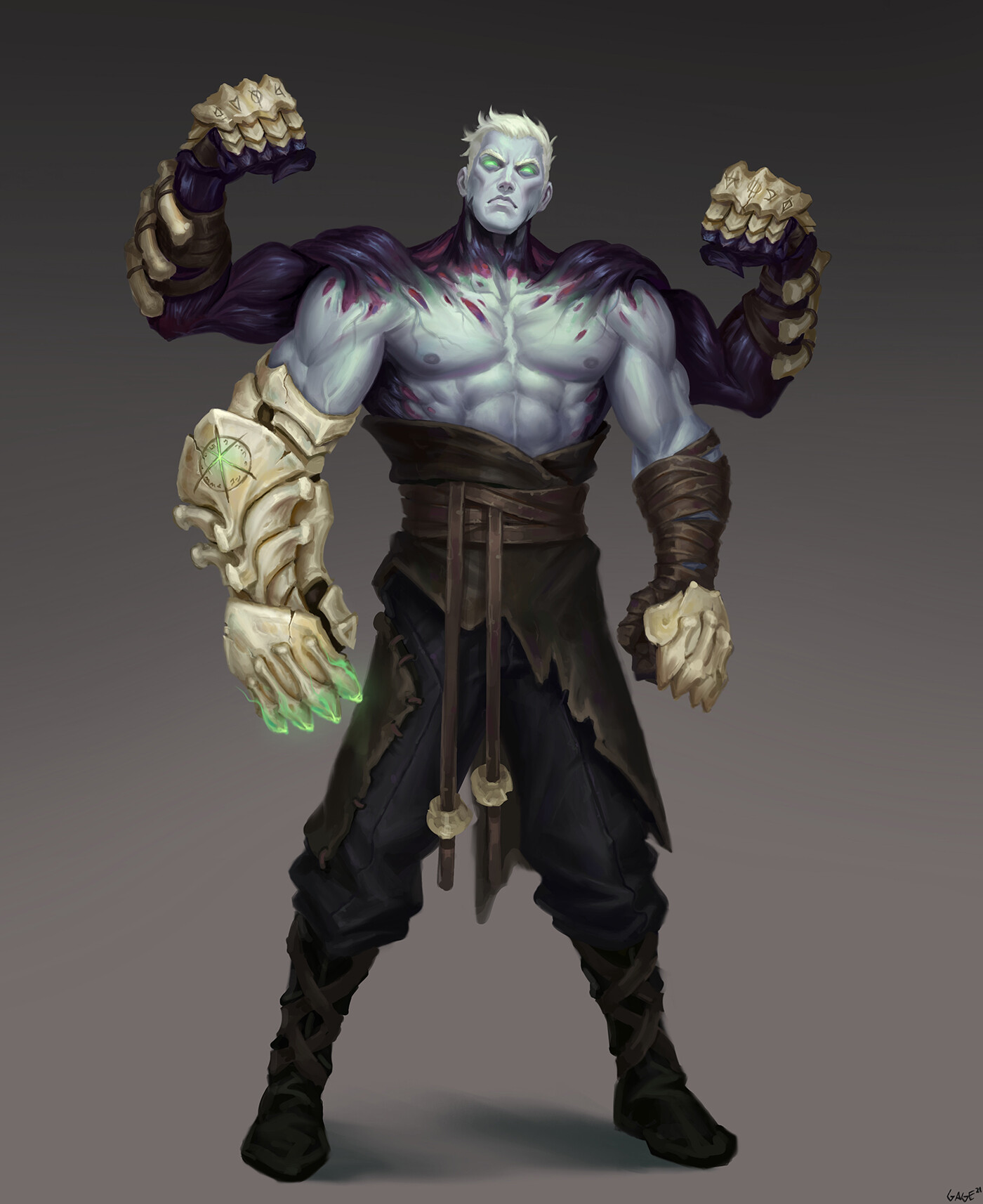 ArtStation - Undead Fighter