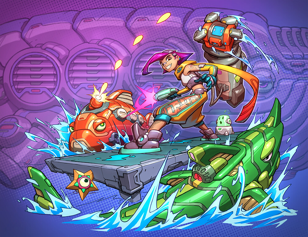 ArtStation - Battle Fishing Masters