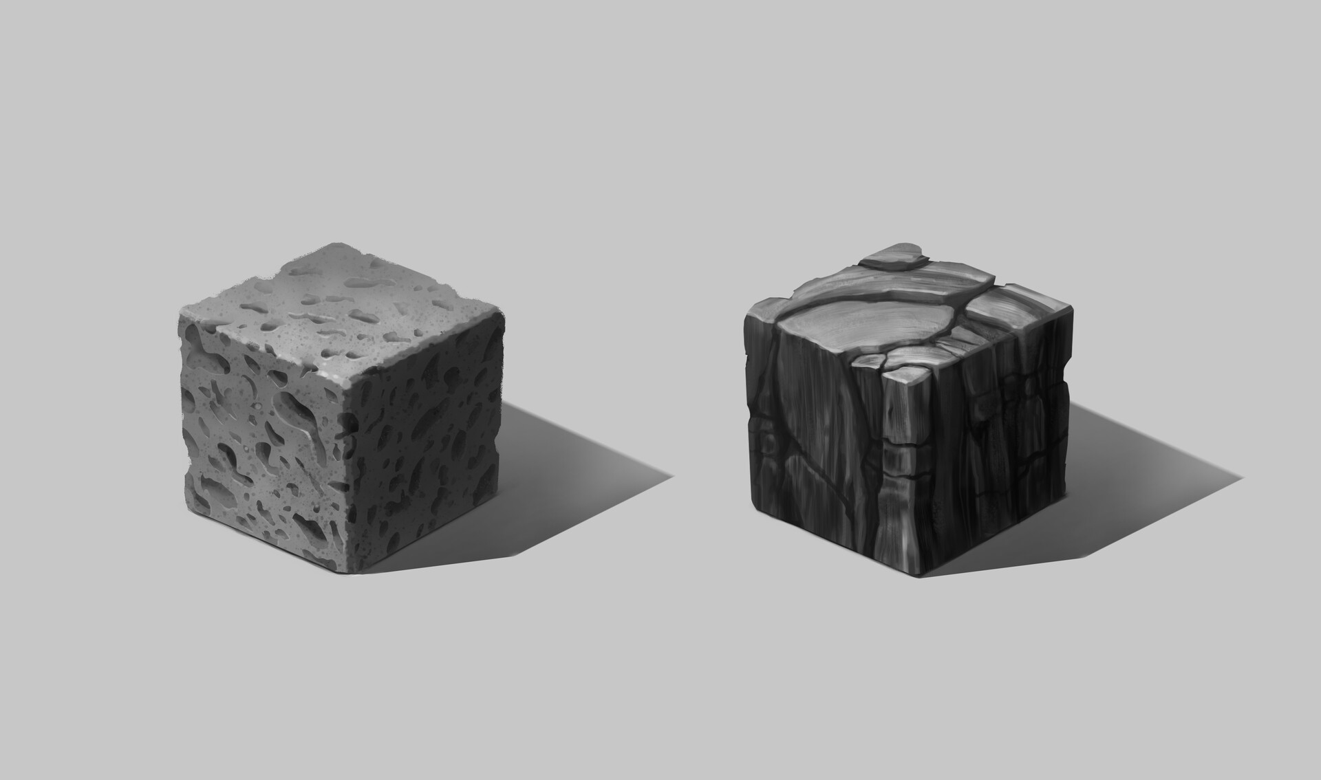 ArtStation - Materials study