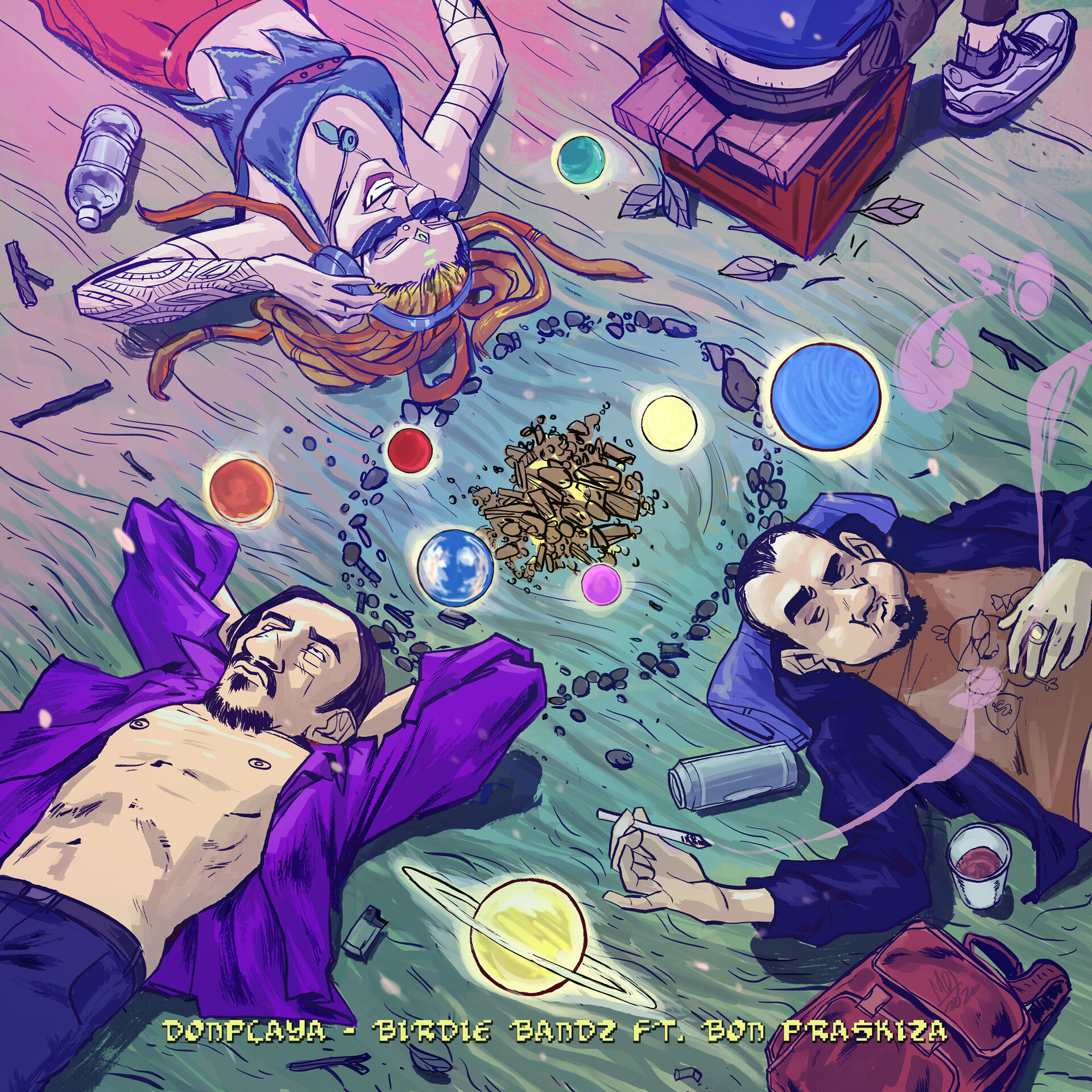 ArtStation - Donplaya ft. Bon Praskiza songle cover art
