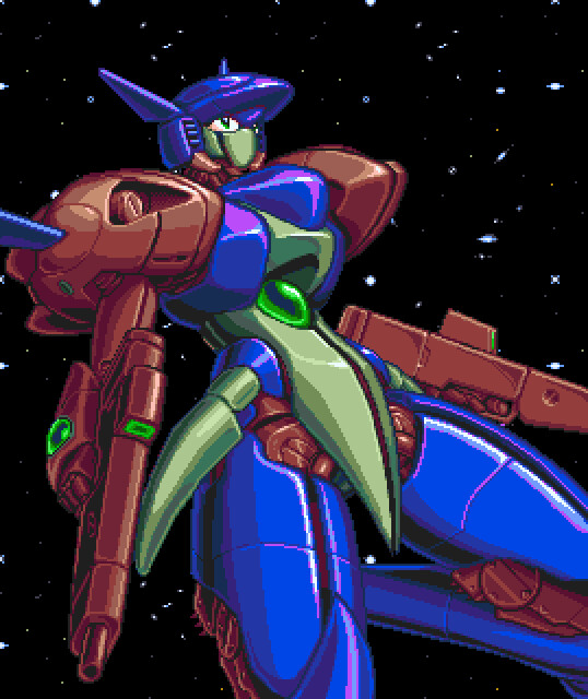 James Weisbecker - Pixel Art: Guard Panic Skybird