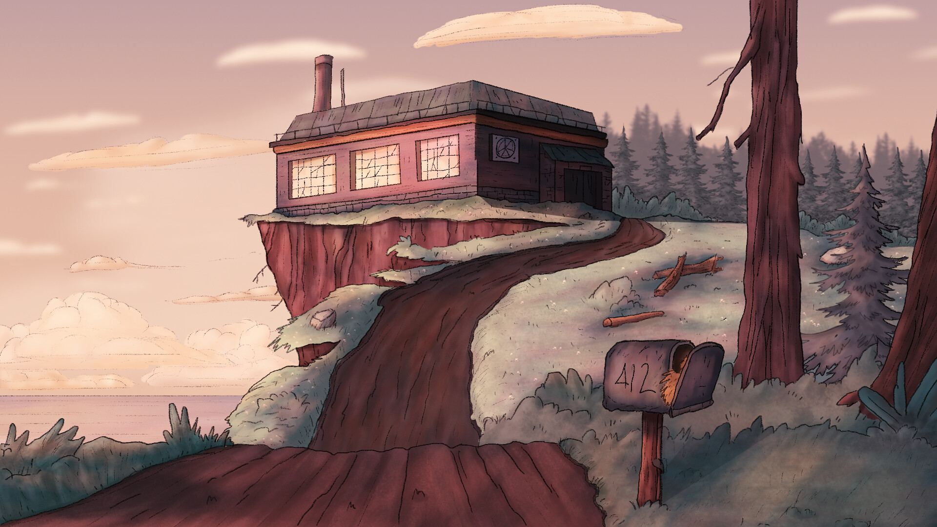 ArtStation - Study on Gravity Falls