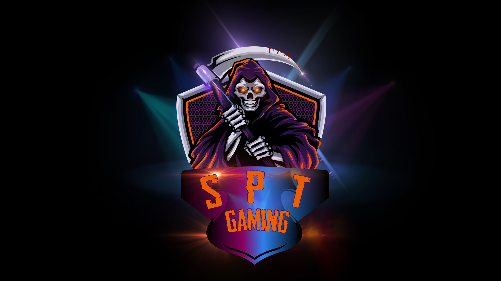 ArtStation - SPT Gamer Logo | Youtube Channel Logo