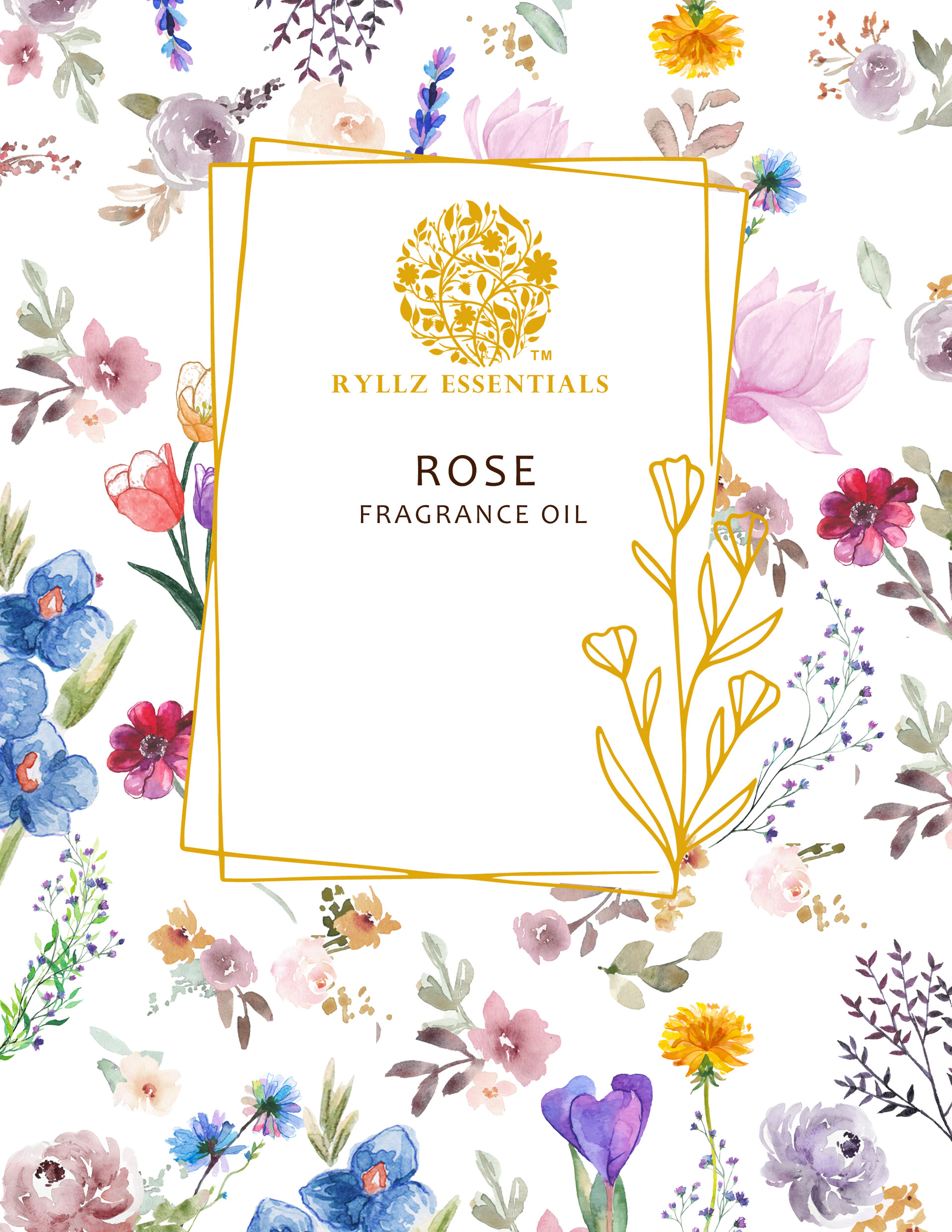 ArtStation - Fragrance Oil Label