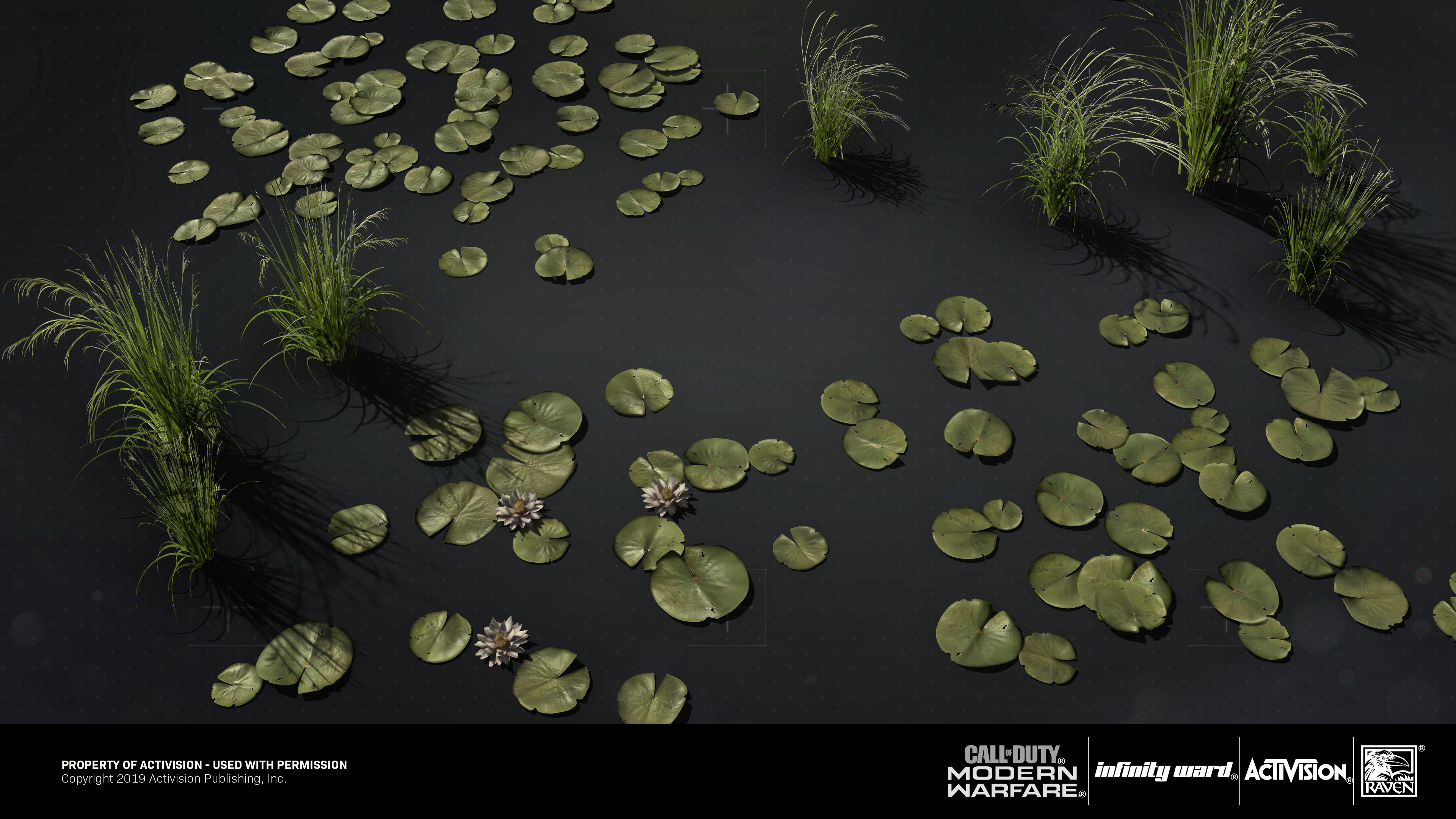 TRACE studio - In-game foliage asset for «Call of Duty – Modern Warfare»