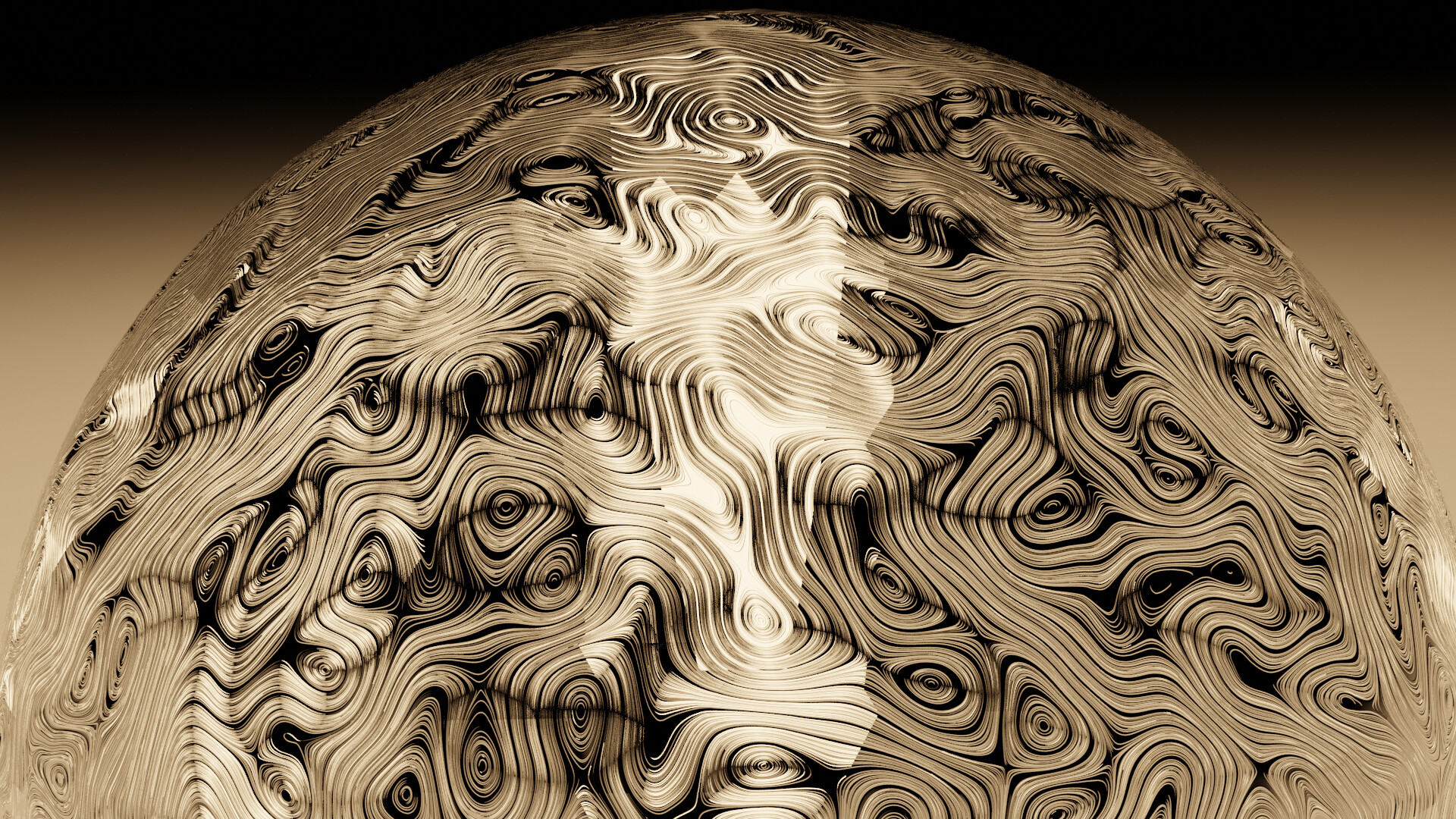 ArtStation - Golden and Abstract