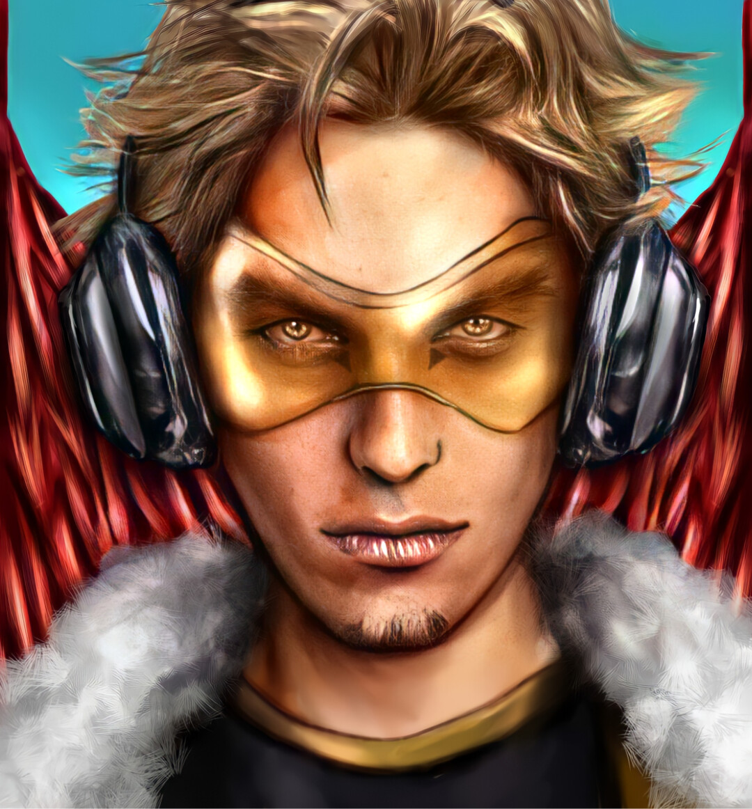 ArtStation - Hawks - My hero academia