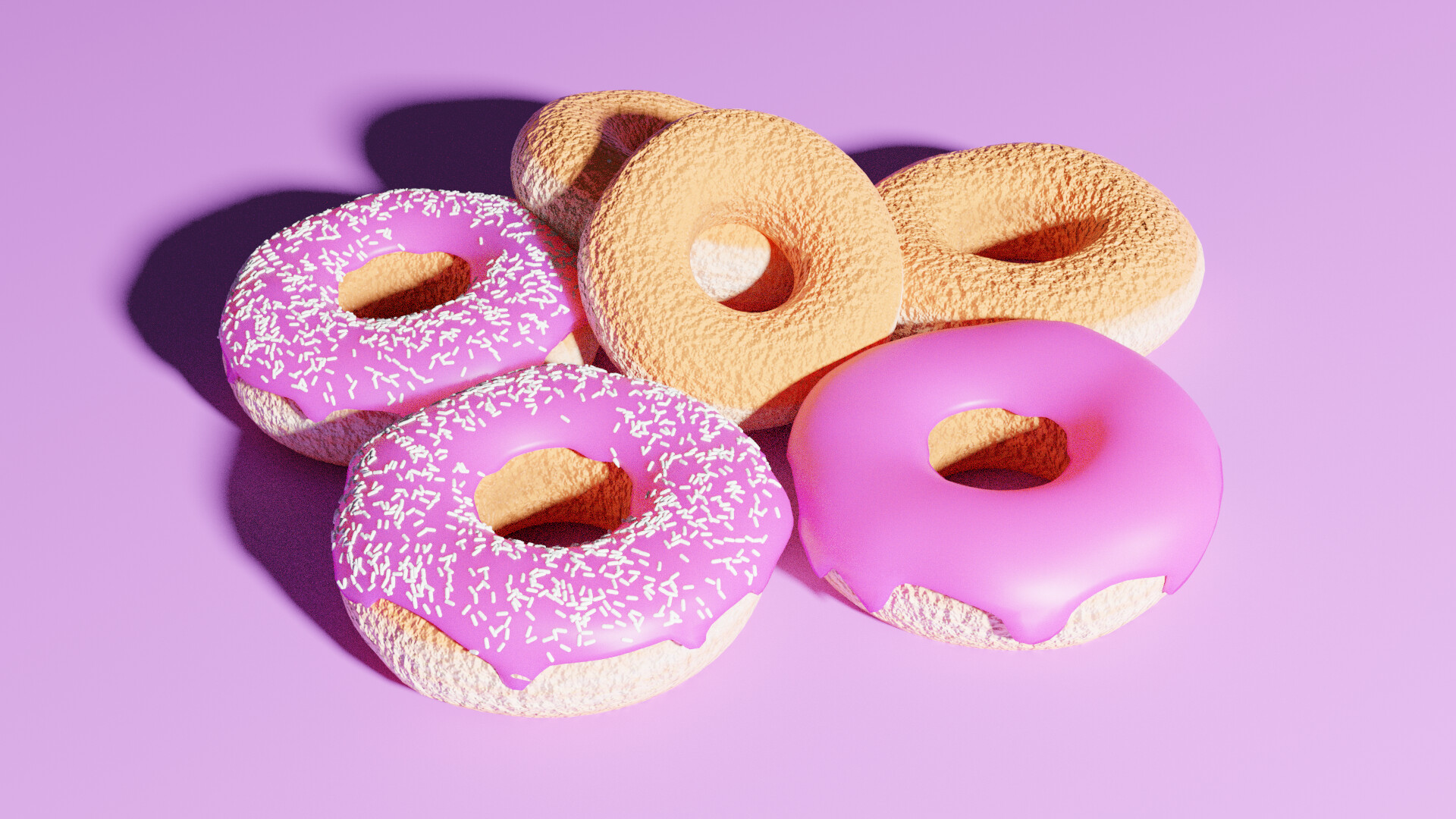 ArtStation - Blender Doughnuts