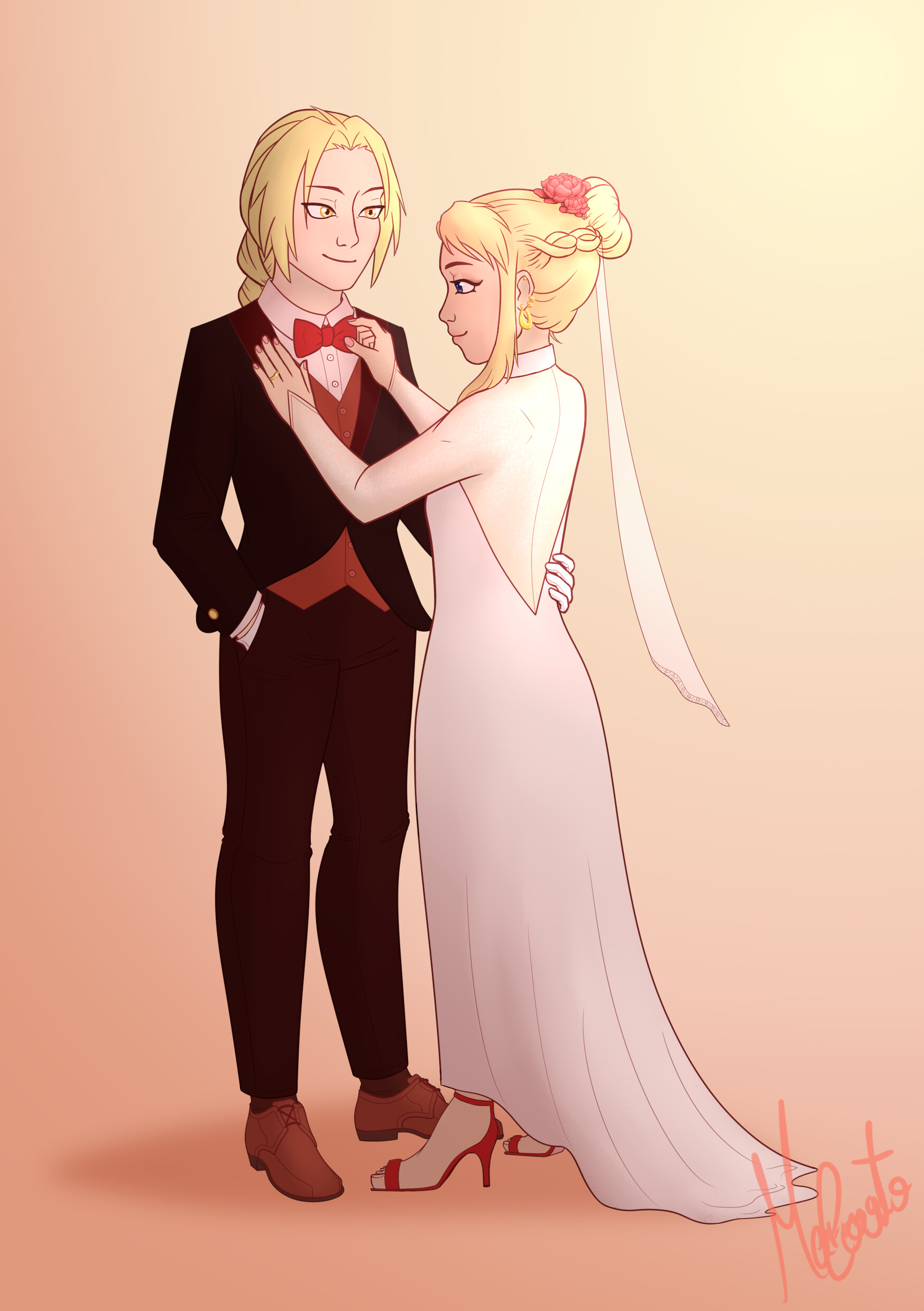 ArtStation - Edward and Winry